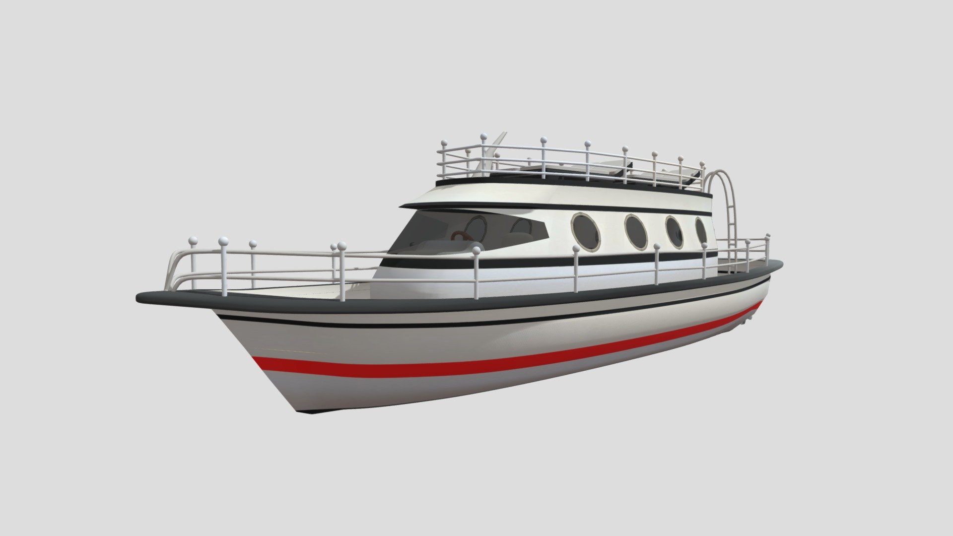 Fast Boat 28 - 3D model by gogiart (@agt14032013) [10ad929] - Sketchfab