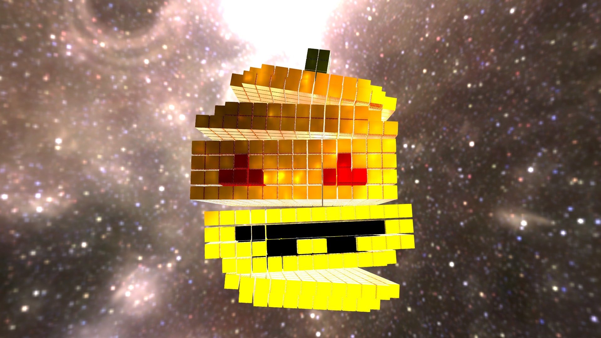Animated Pixel Pumpkin - Download Free 3D model by Yanez Designs ...
