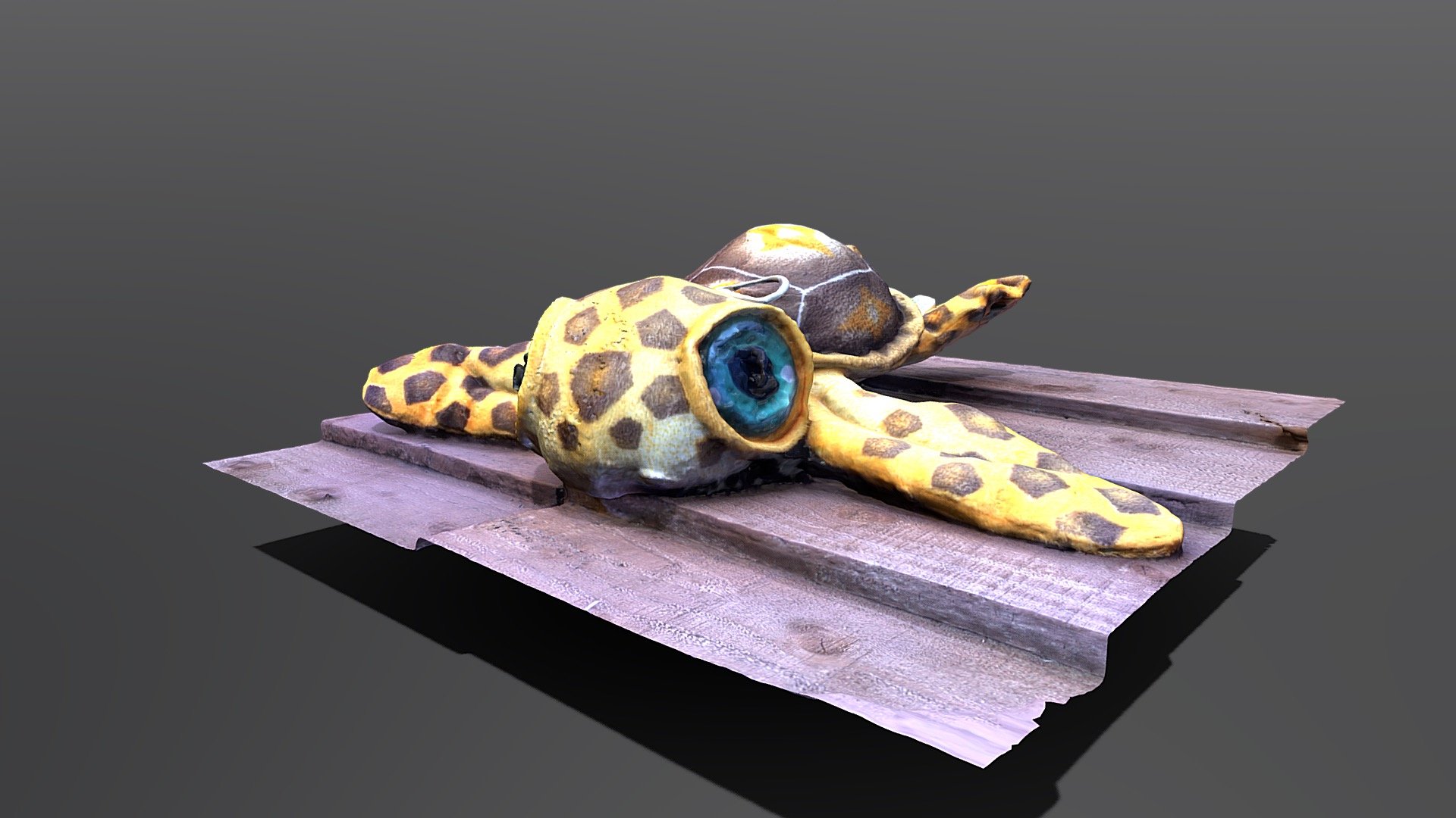 Turtle - 3D model by Smiling Otter (@mucus) [10aed56] - Sketchfab