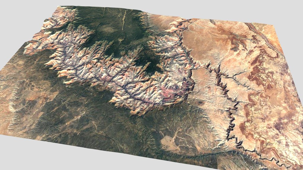 Grand Canyon - A 3D model collection by Nate Loper 🗺️ ⛏🏺 (@arizonaguide ...