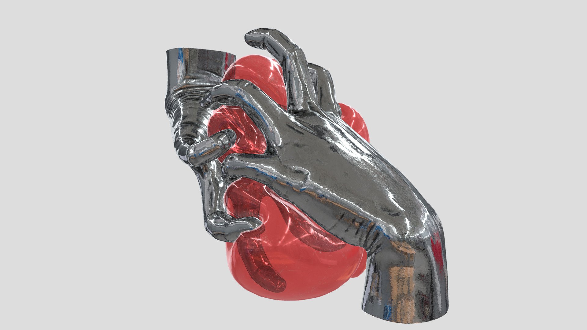 Hands art - Download Free 3D model by Alessandro Zanetti (@Alessandro80 ...