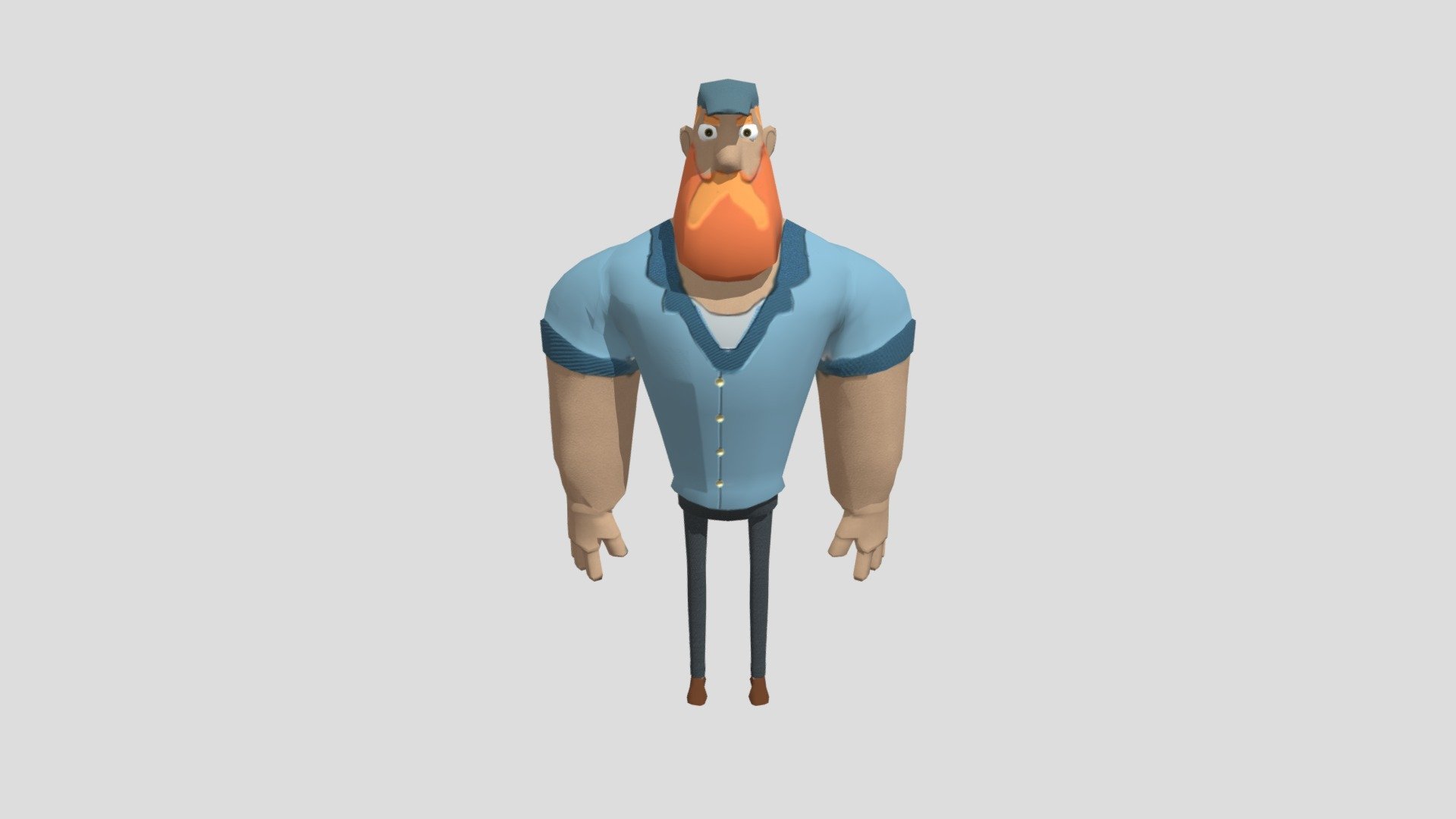 Security Guard - Download Free 3D model by JustinLap [10b1cfd] - Sketchfab