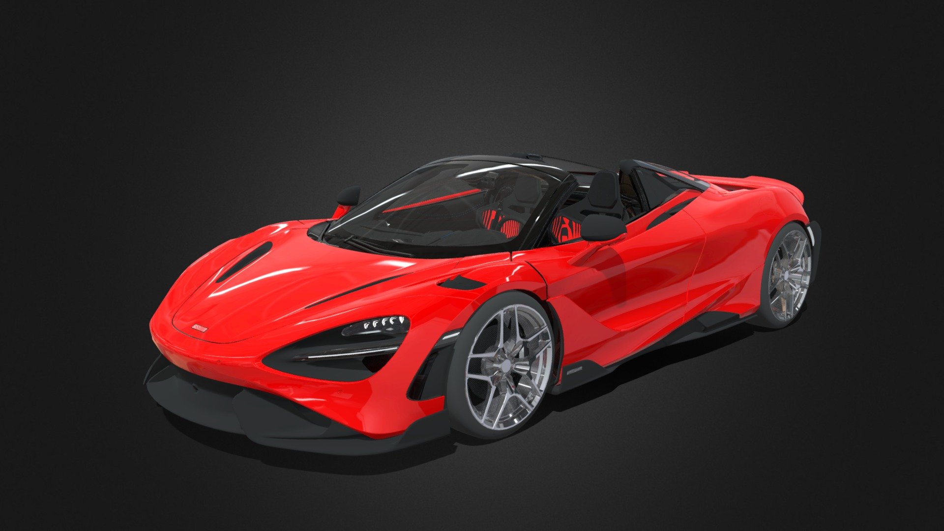 McLaren Spider - Download Free 3D model by SINNIK [10b474f] - Sketchfab