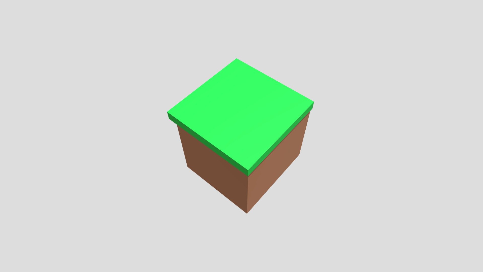 Minecraft Grass Block - 3D model by ModelLuis [10b55ac] - Sketchfab