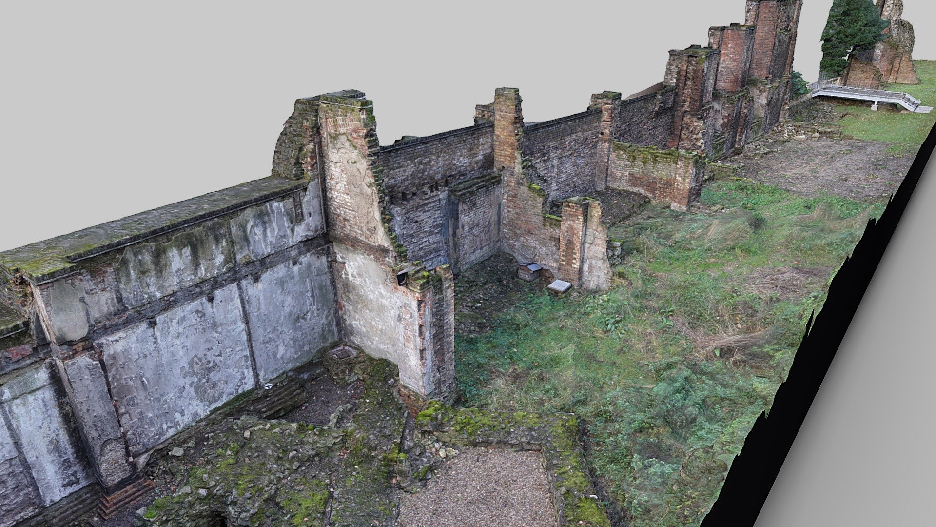 London Roman Wall Noble Street 2023 - Download Free 3D model by ...
