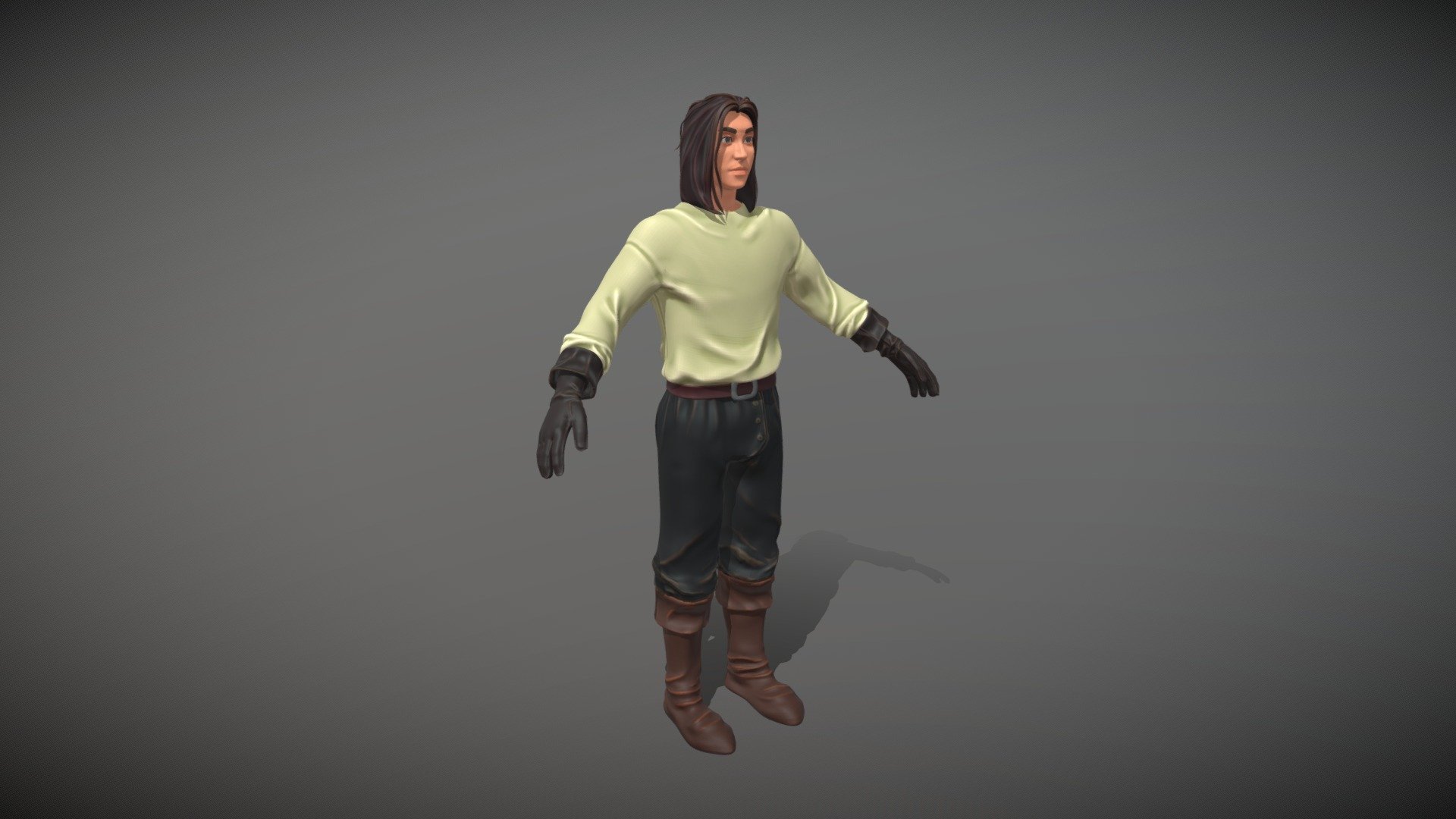 Man 3D model - 3D model by nico.cesario [10b57a6] - Sketchfab