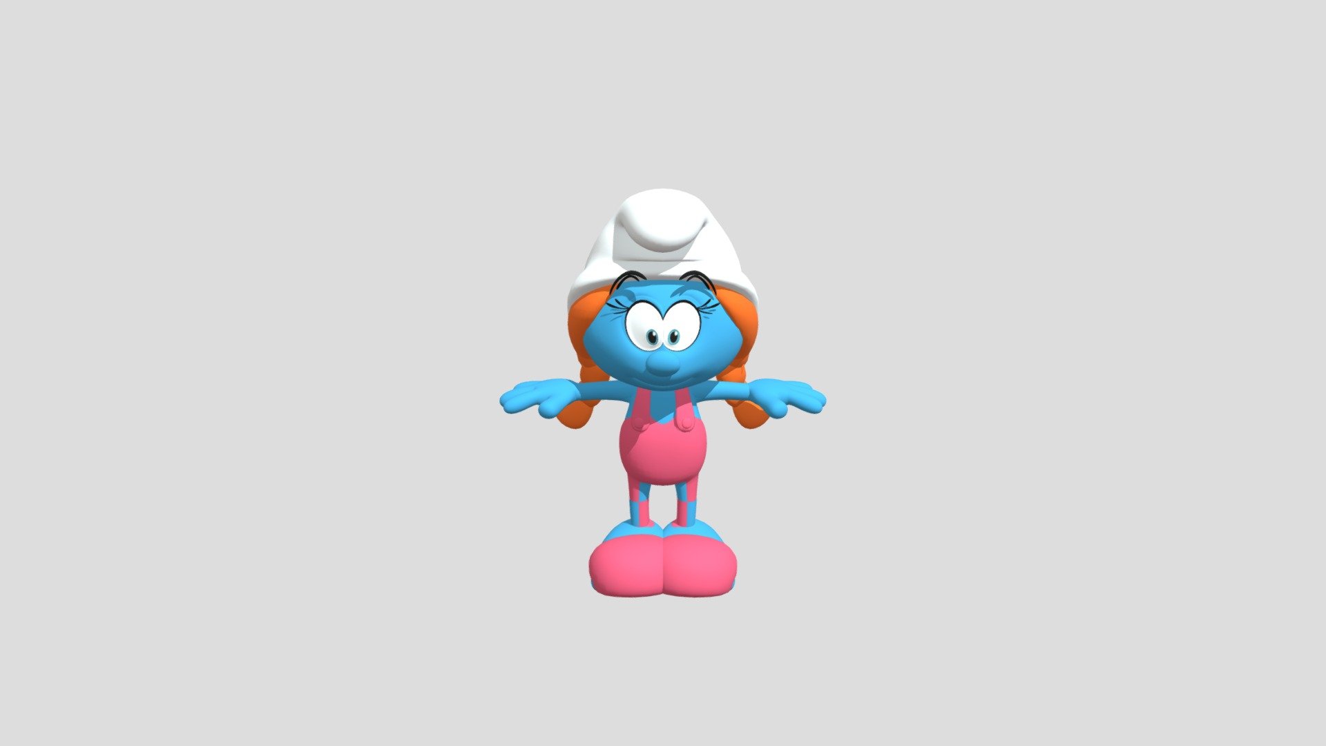Sassette Smurfling (The Smurfs) - Download Free 3D model by Guilherme ...