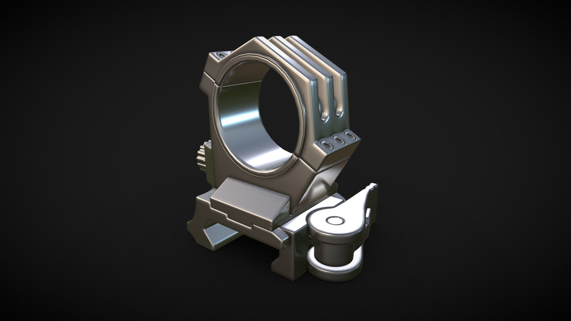 Scope Mount - Download Free 3D model by Siesta [10b6766] - Sketchfab