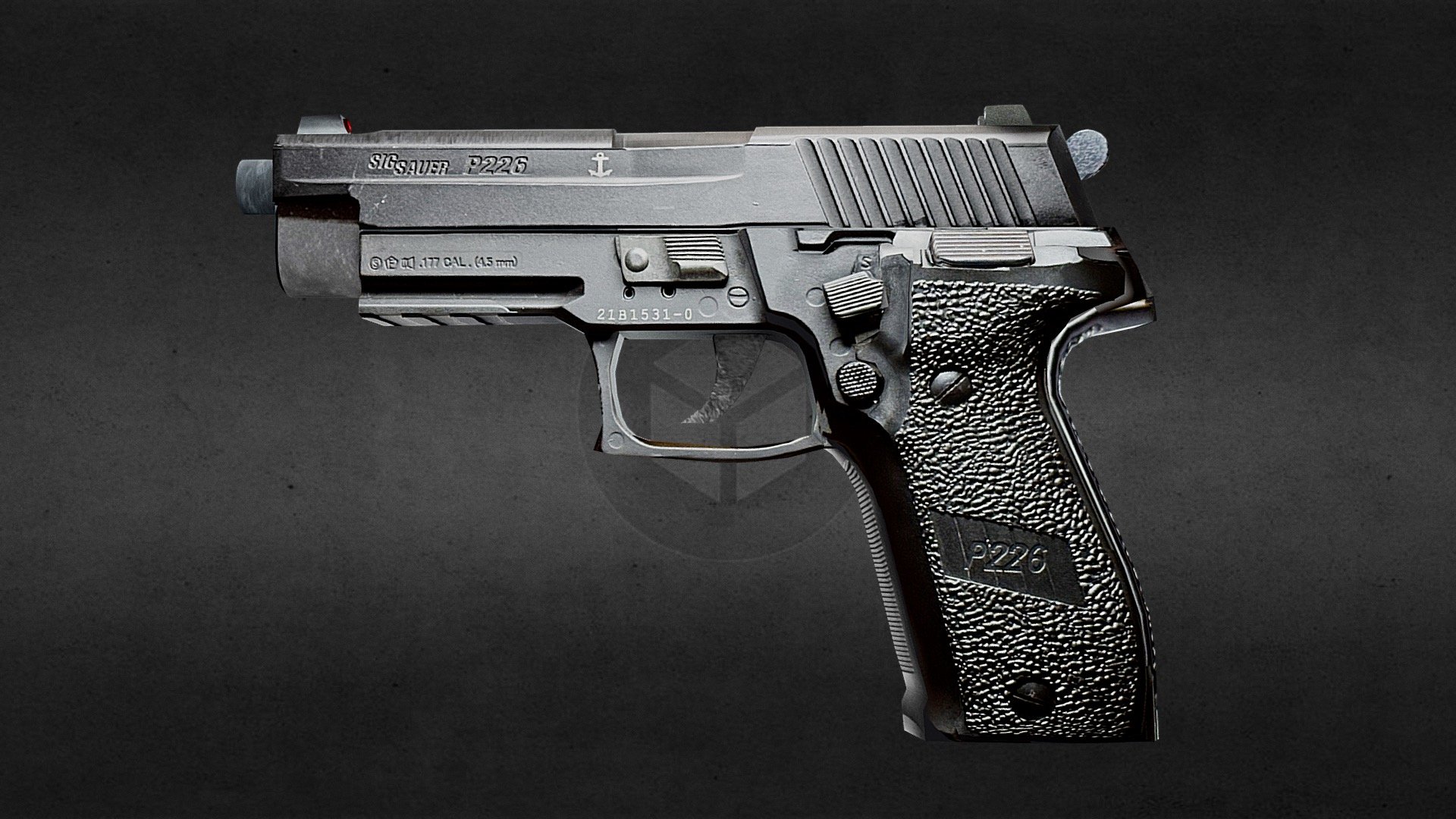 SP226: Airsoft Handgun - Download Free 3D model by h1ggs [10bb675 ...