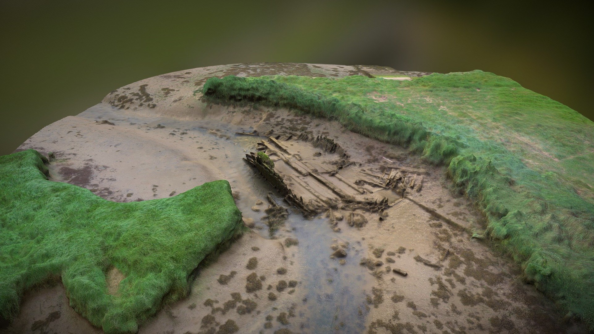 Barge Wessex, built 1918, River Hamble - 3D model by Maritime ...