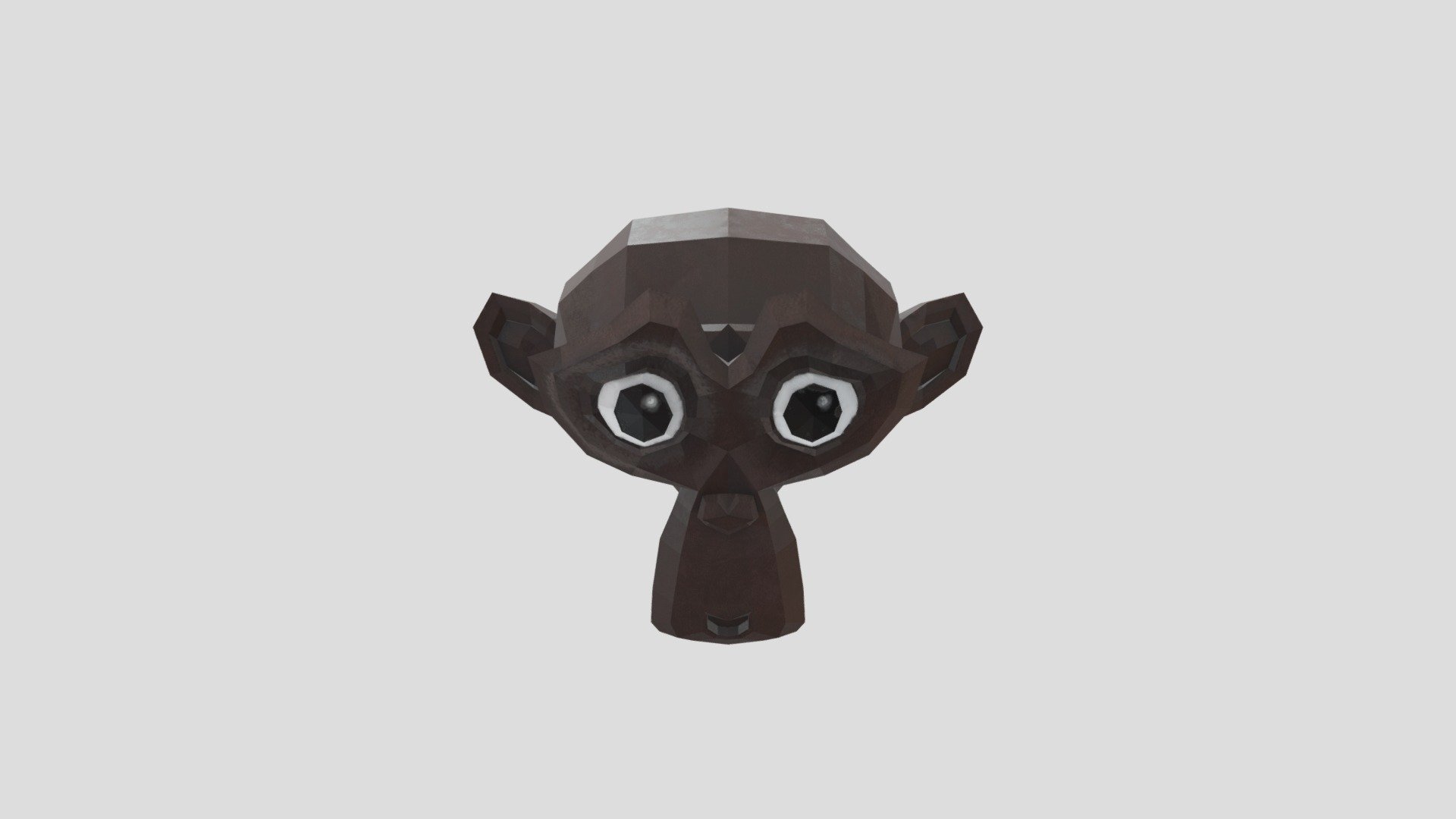 Monkey textured - 3D model by K-Student [10bbe0e] - Sketchfab