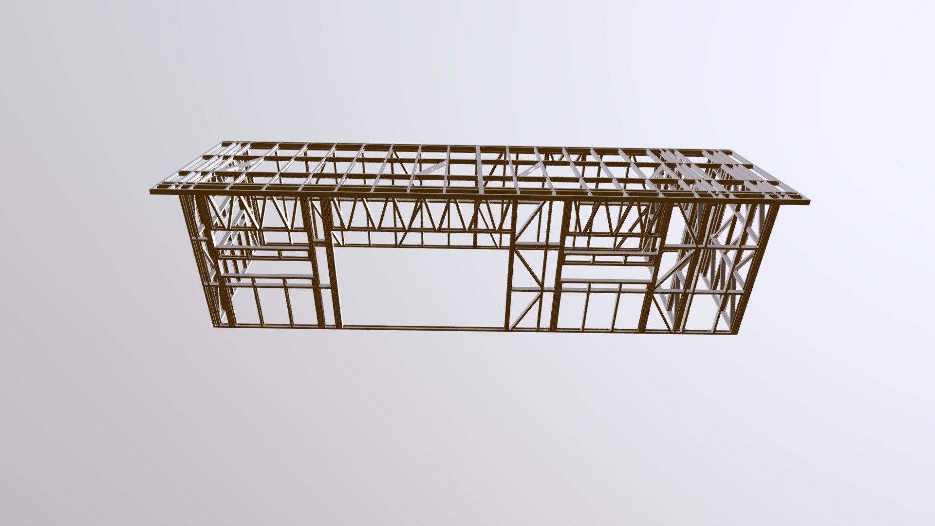 Proposed Office (Structure) - 3D model by FRAMECAD [10be6a8] - Sketchfab