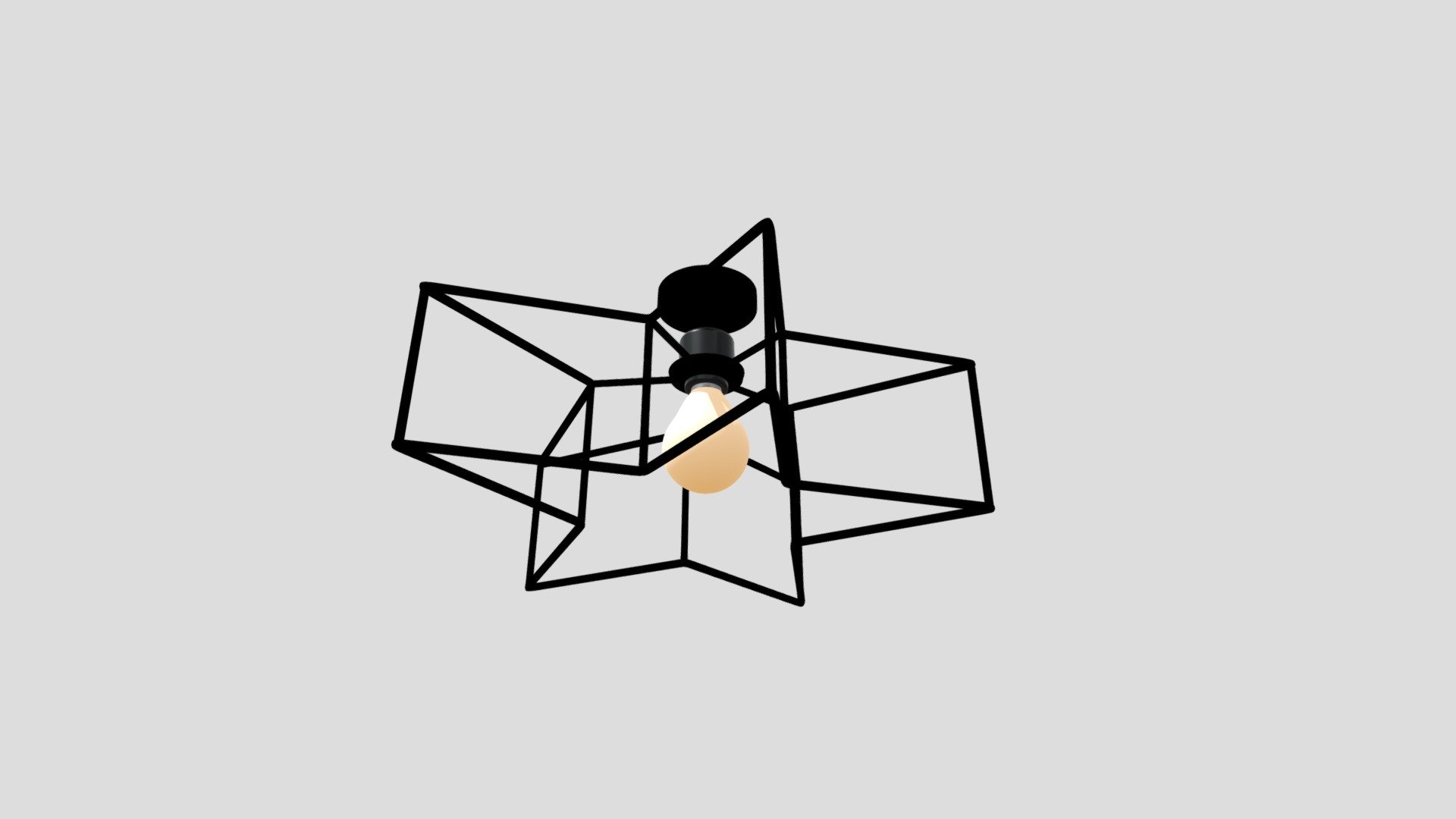 star ceiling light - Download Free 3D model by hunk (@52ddc) [10c0700 ...