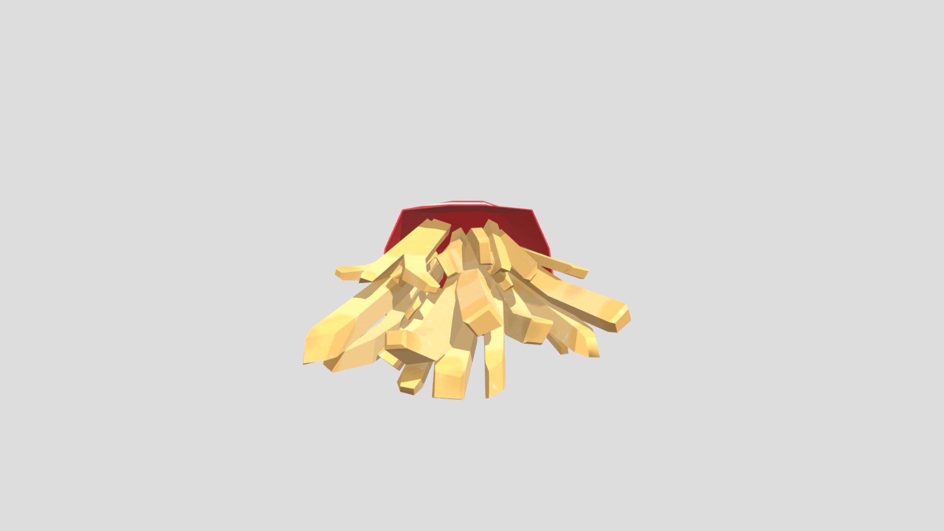 French Fries - Download Free 3D model by jpitaro [10c0dfd] - Sketchfab