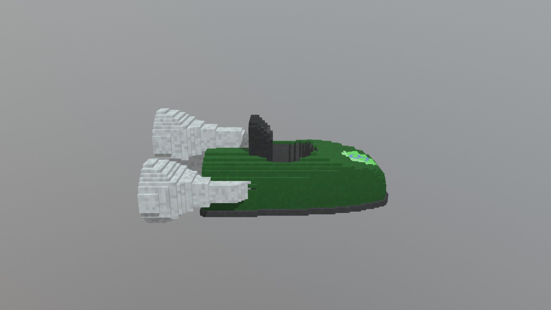 Hovercar 1 green - 3D model by pivotcrafter [10c1a45] - Sketchfab