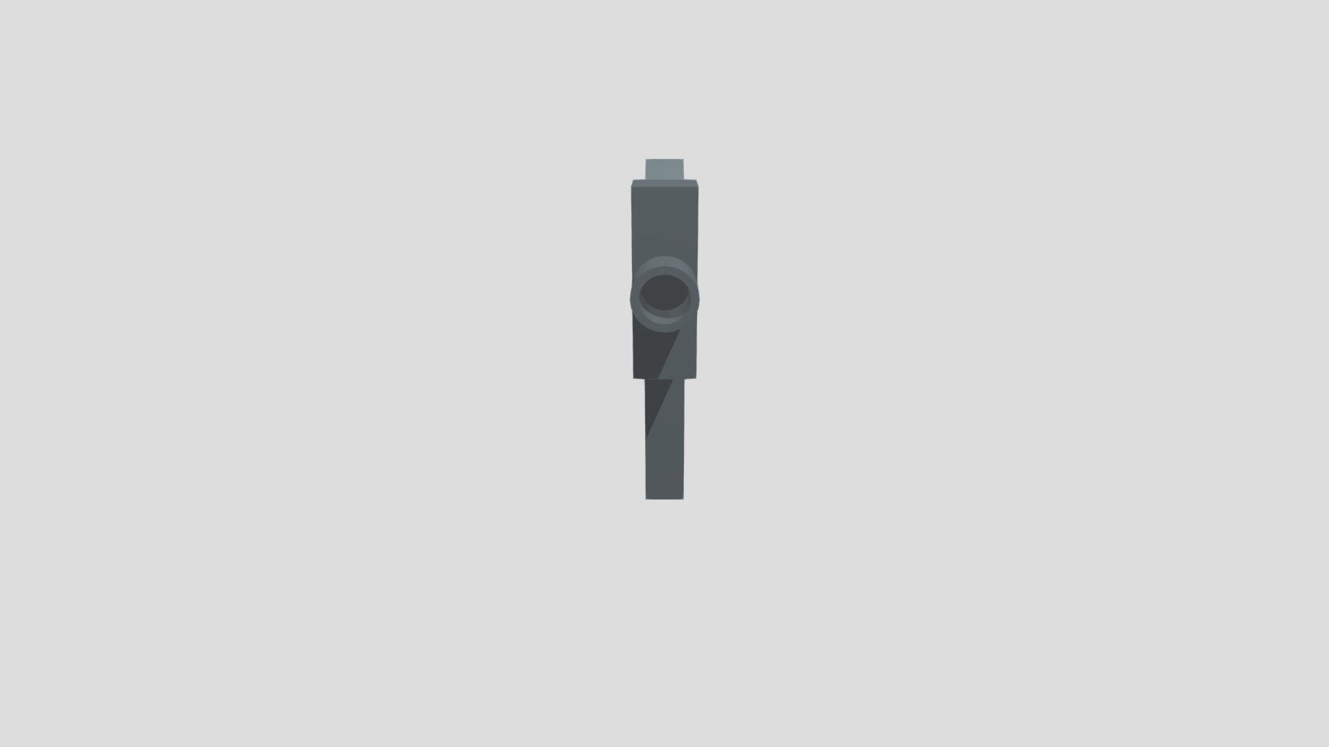 Blocky M1911 - Download Free 3D model by semihfejzuli0 [10c1df7 ...