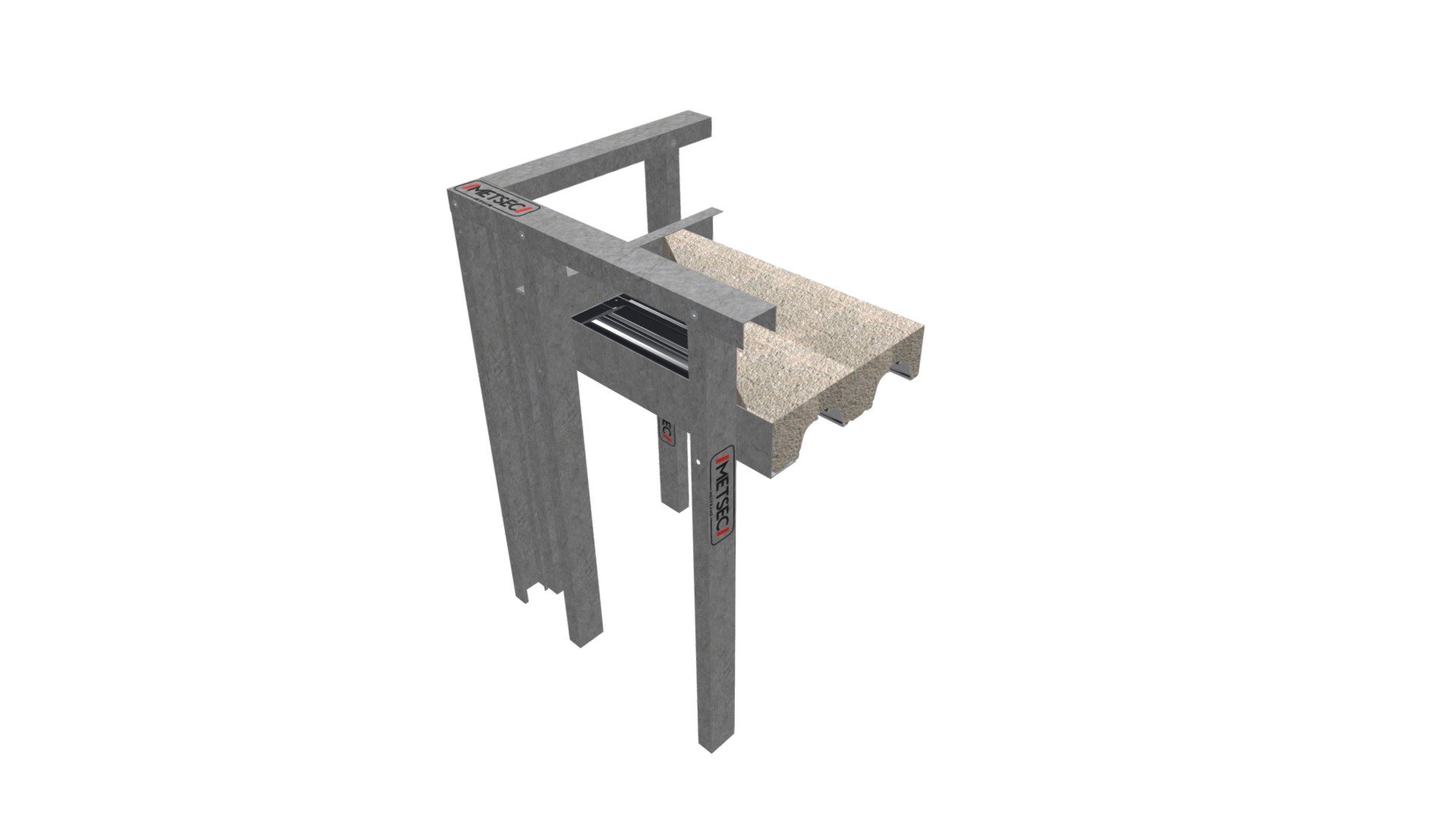 Metsec Detail - D051 - 3D model by bimstore (@Revitspace) [10c2aa5 ...