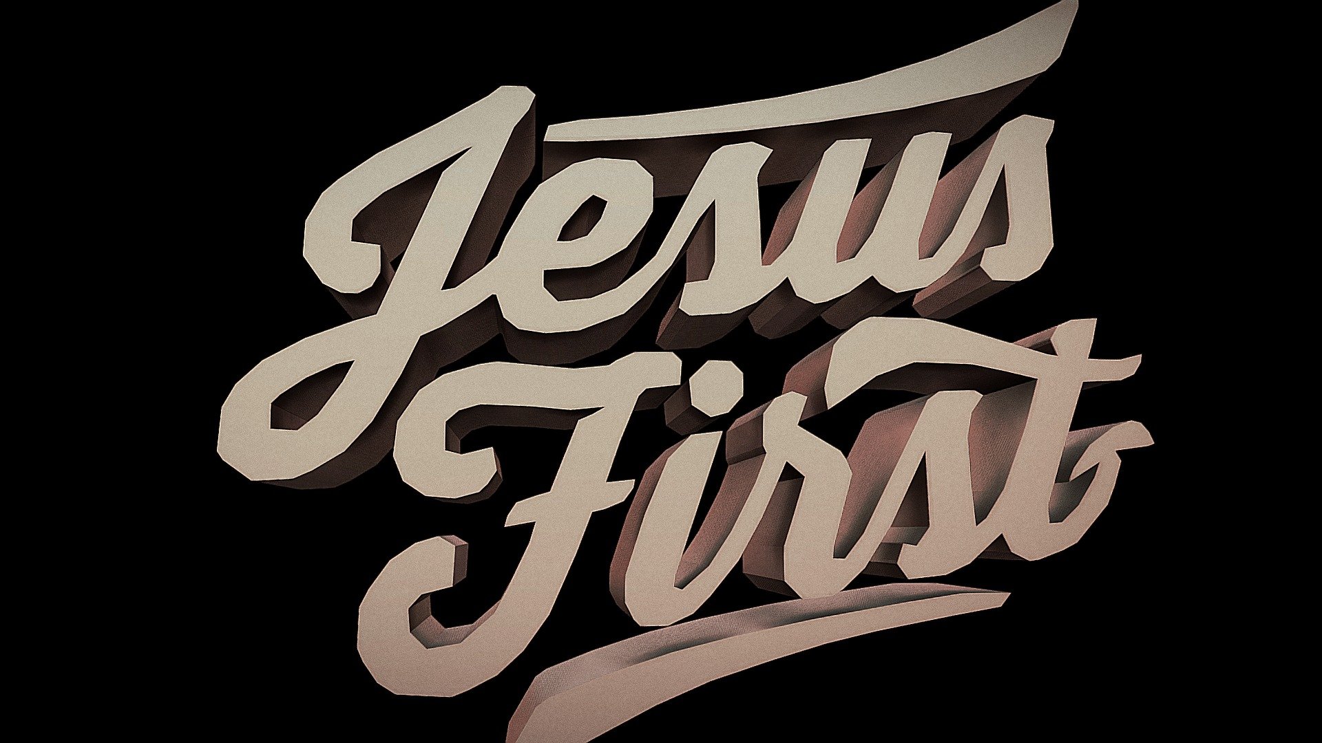 jesus first - Download Free 3D model by canvasor.net (@canvasor ...