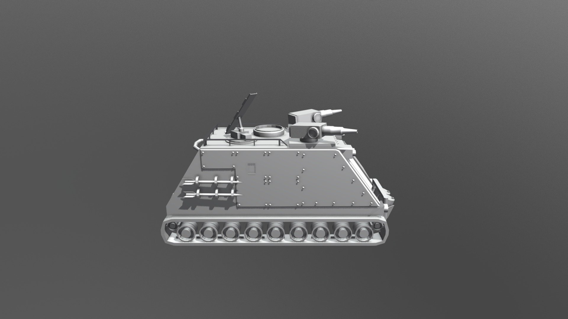 Tank Low Poly Test - 3D model by William.Steele [10c5f68] - Sketchfab