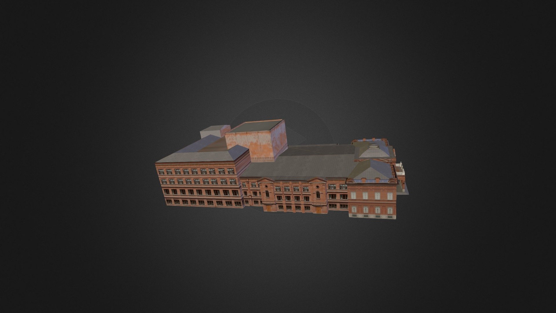 Ufa_Theatre_Operu_Baleta - 3D model by AlekseiKvach [10c749e] - Sketchfab