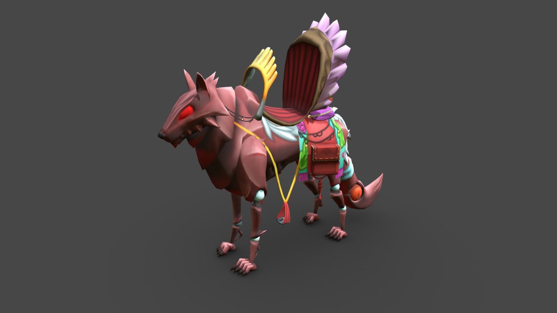 Mechanic Wolf Mount - 3D model by AyumiGranger [10c7cdb] - Sketchfab