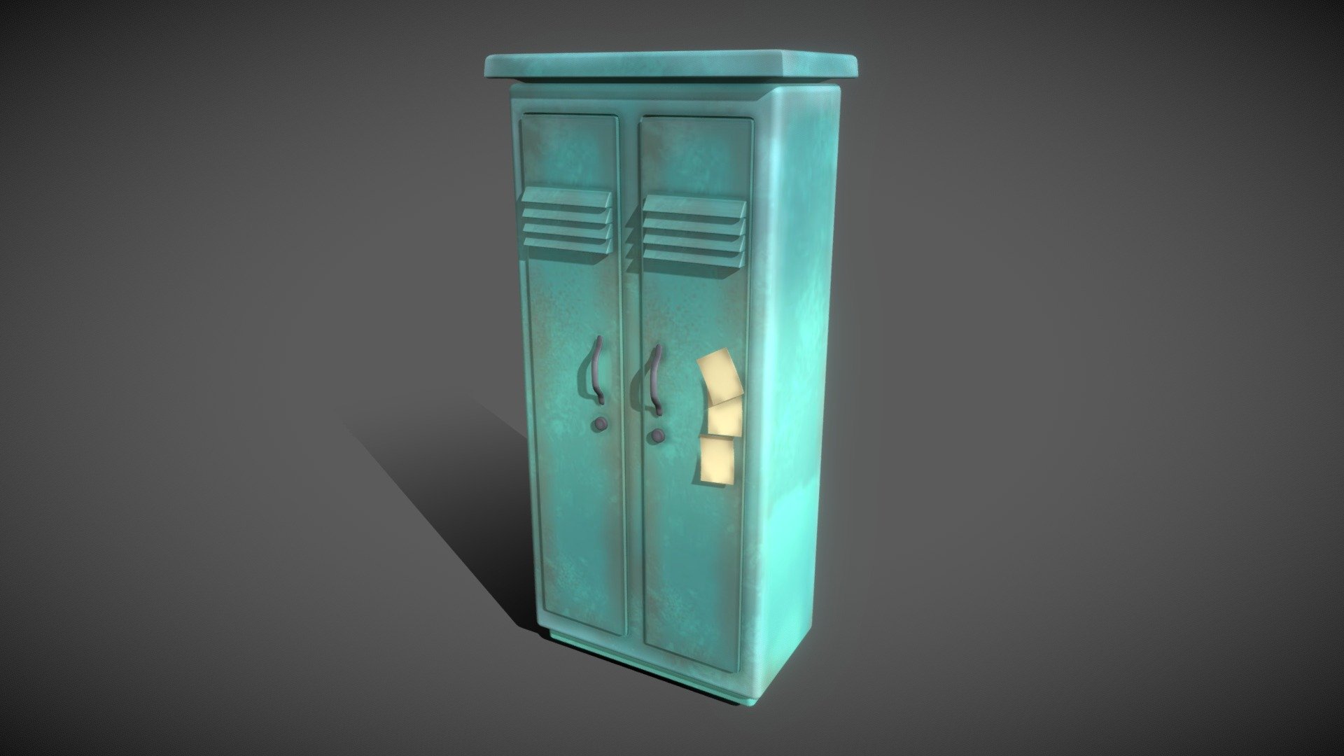 School Locker - Download Free 3D model by mr_fayazoff [10c875a] - Sketchfab