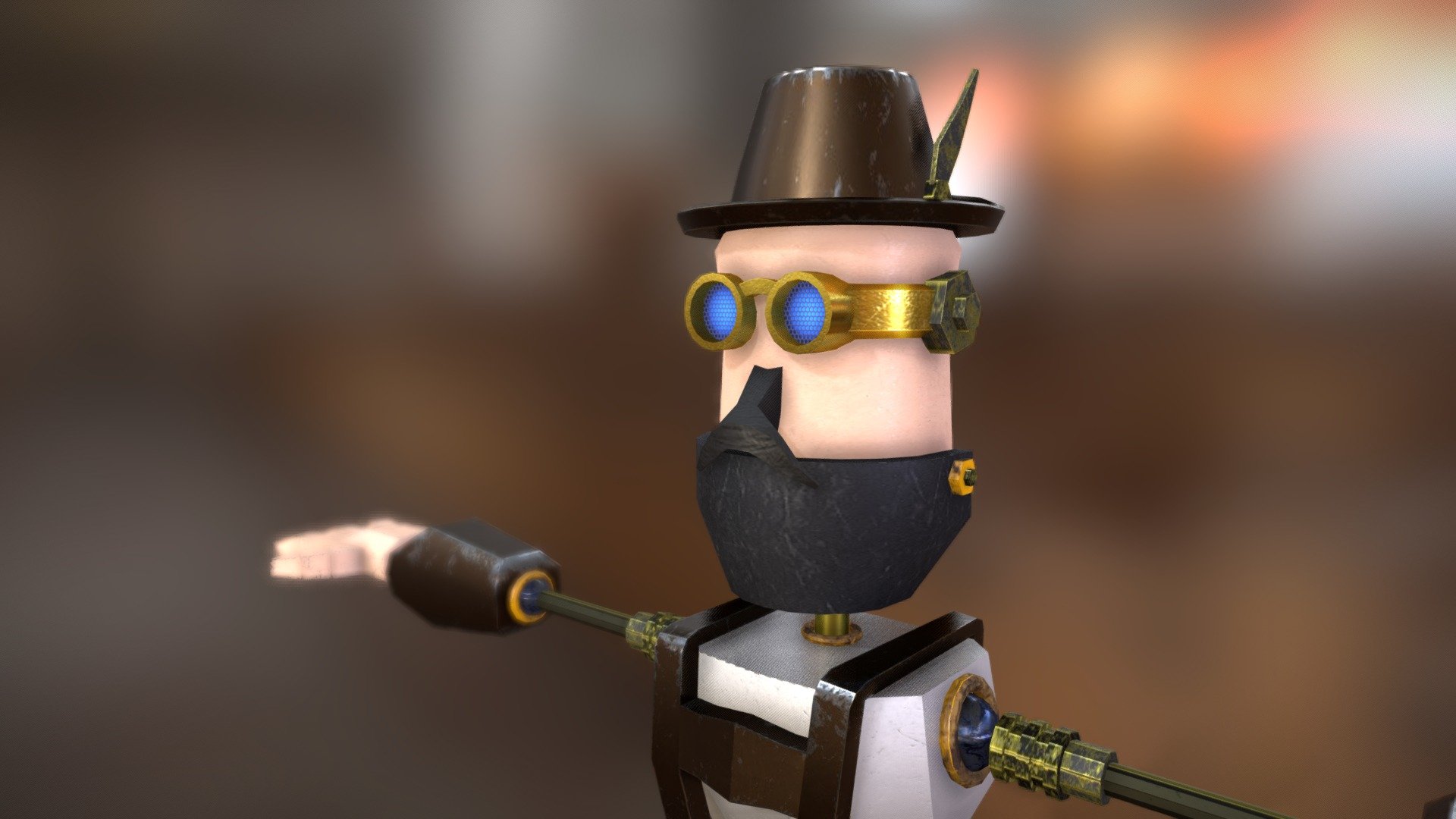 German Animatronic Concept - 3D model by Luis Guerrero (@kreative_army ...