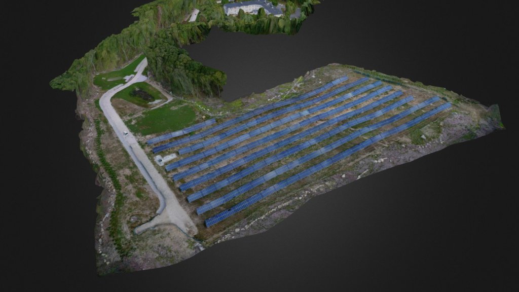 Solar Farm - 3D model by Chan Choi (@chan.choi) [10cb9e5] - Sketchfab