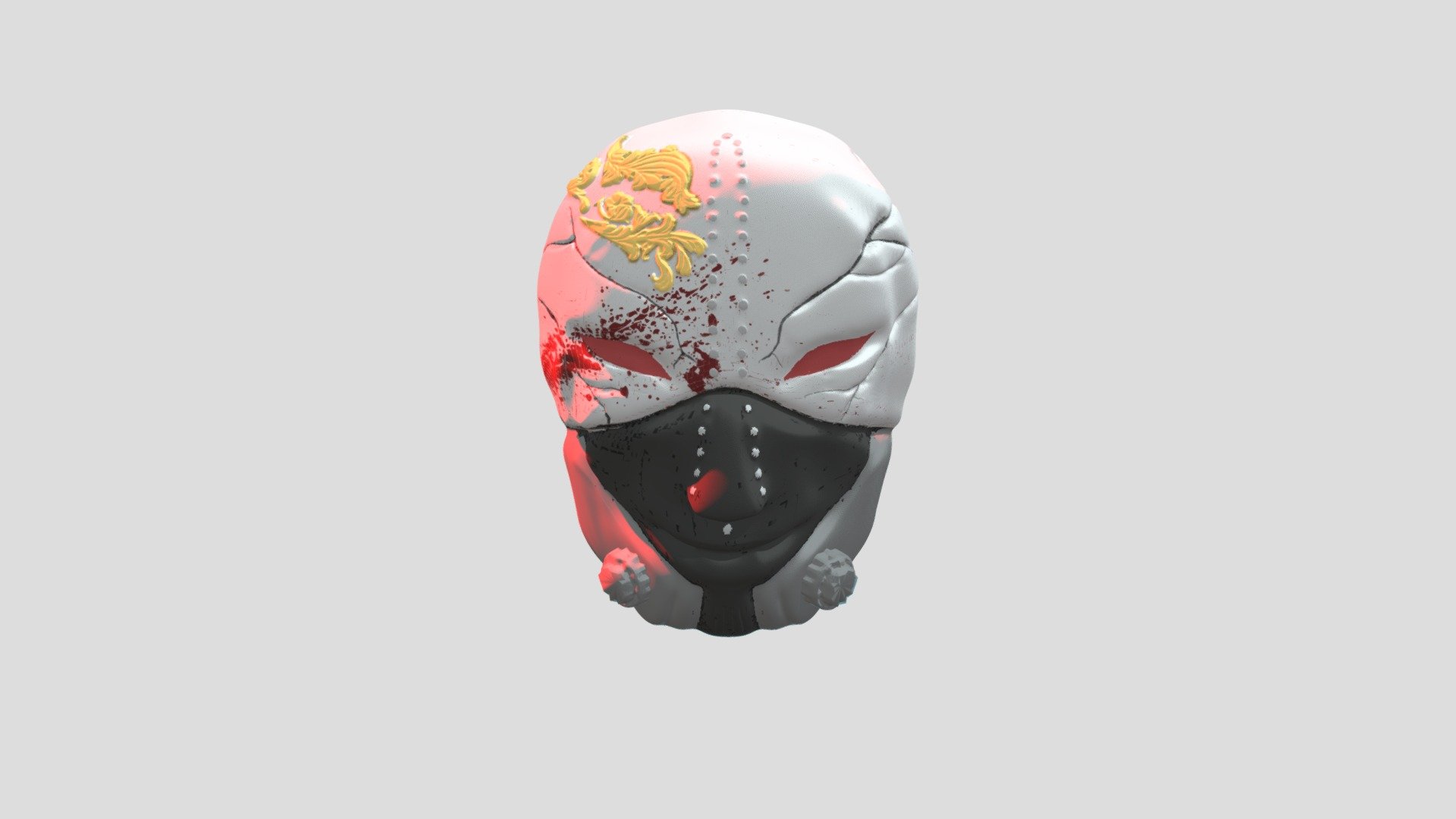 Cyberpunk-Horror-Venitian-Mask - 3D model by RozennArt [10cbf94 ...