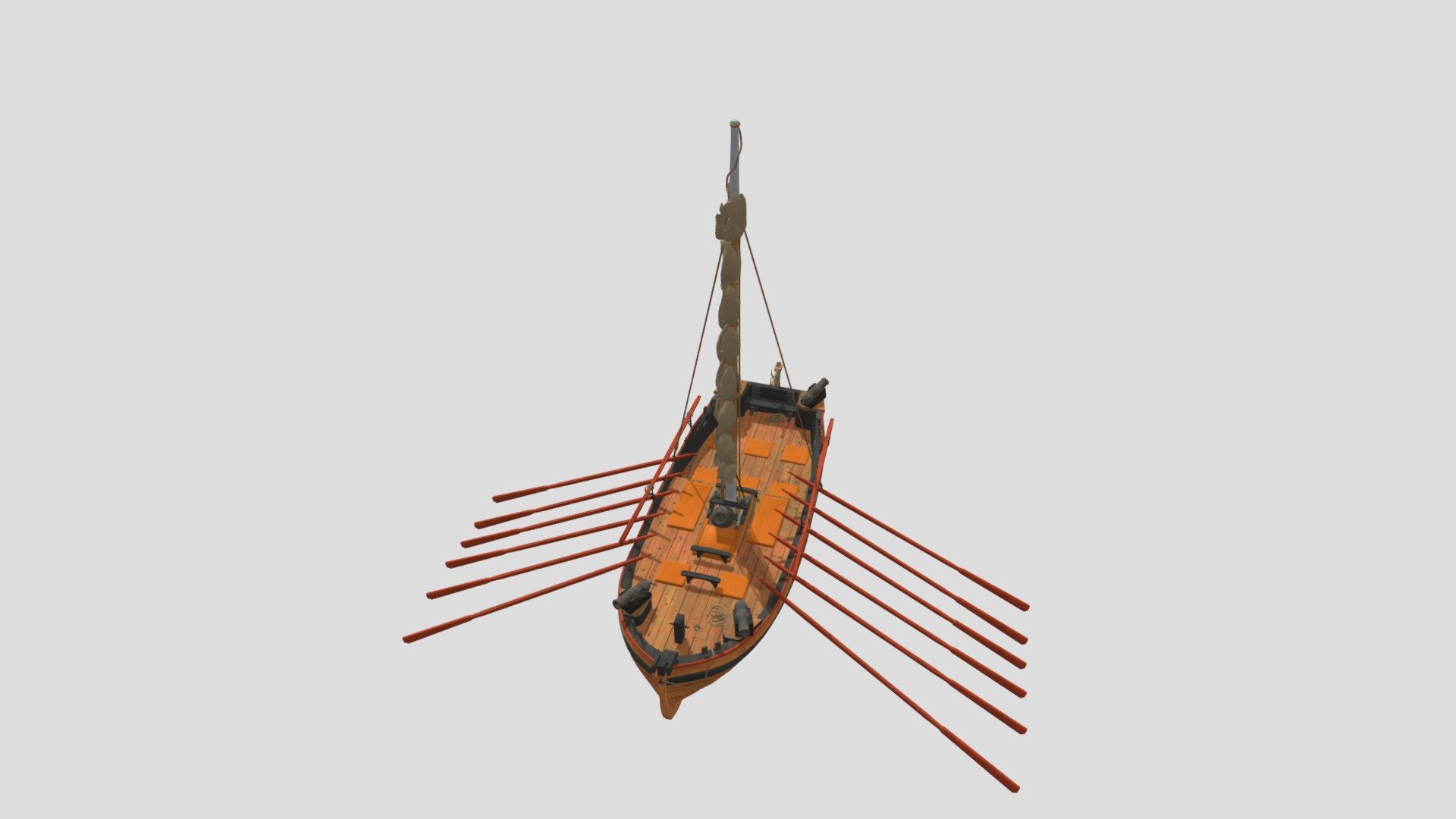 Swedish mortar boat - Download Free 3D model by Museovirasto ...