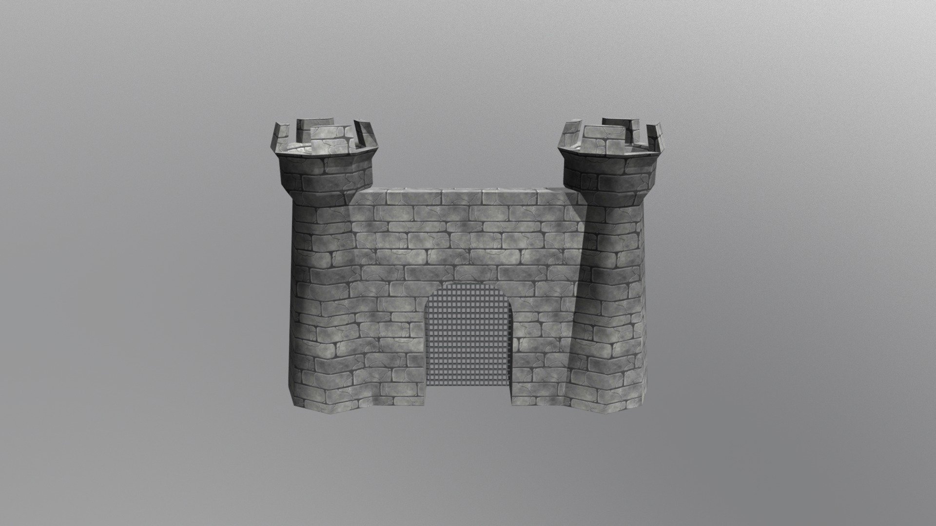 Gate - 3D model by DarraghR [10cecbc] - Sketchfab