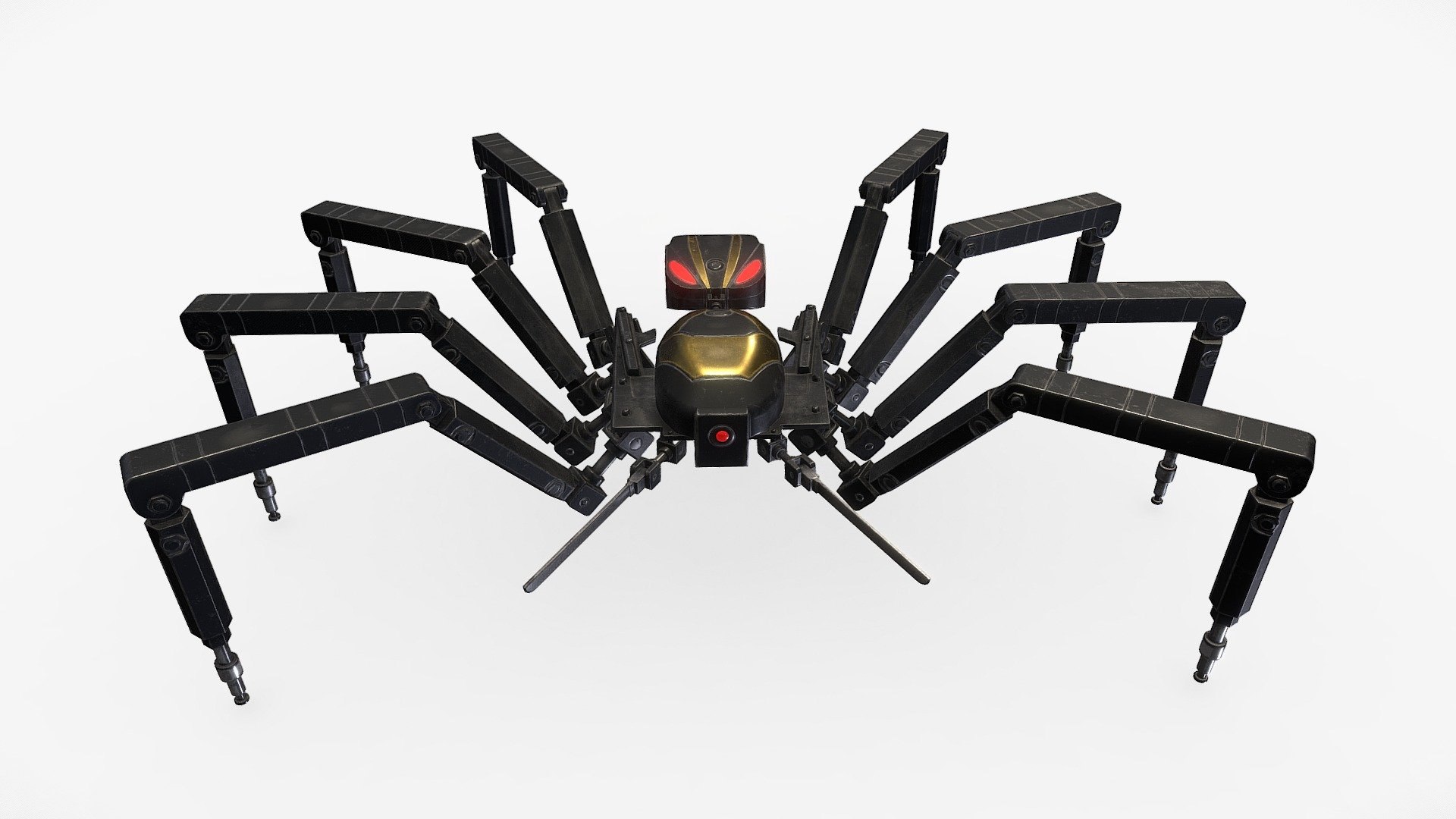Spider bot v2 - Buy Royalty Free 3D model by Pieter Ferreira ...