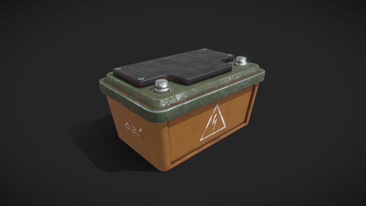 Battery 3D models - Sketchfab