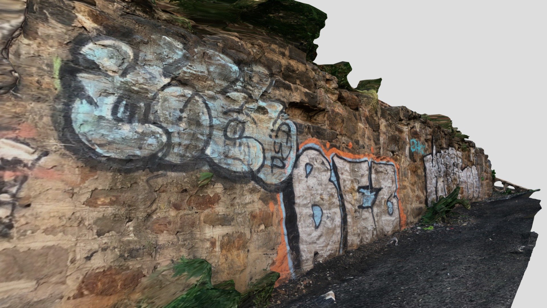 Decrepit Wall - Download Free 3D model by Ryan Game (@ryangamevfx ...