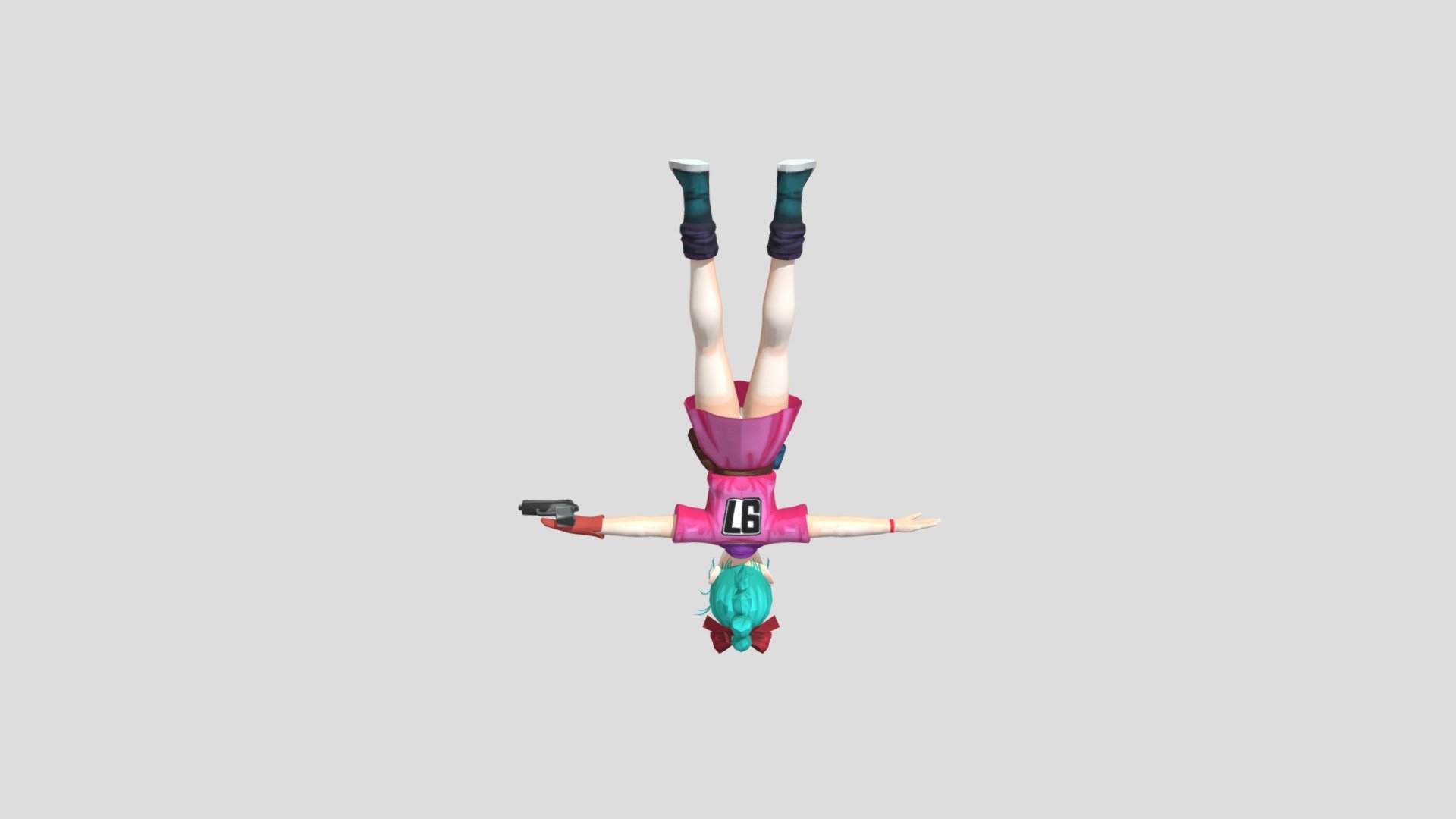 Bulma_V2 - Download Free 3D model by IDOL GALAXY (@IDOL_CITY) [10d396f ...