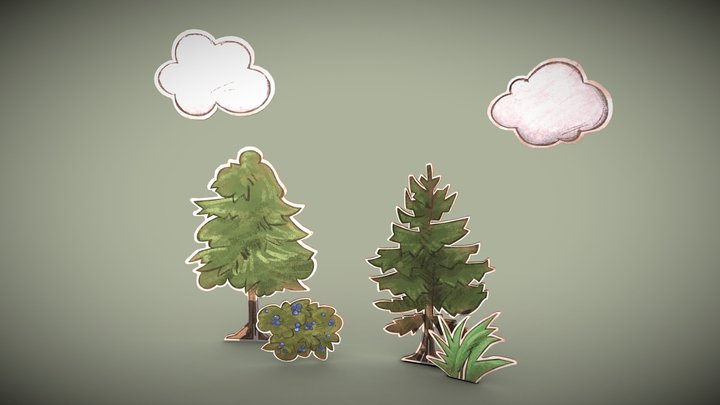 Carton 3D models - Sketchfab