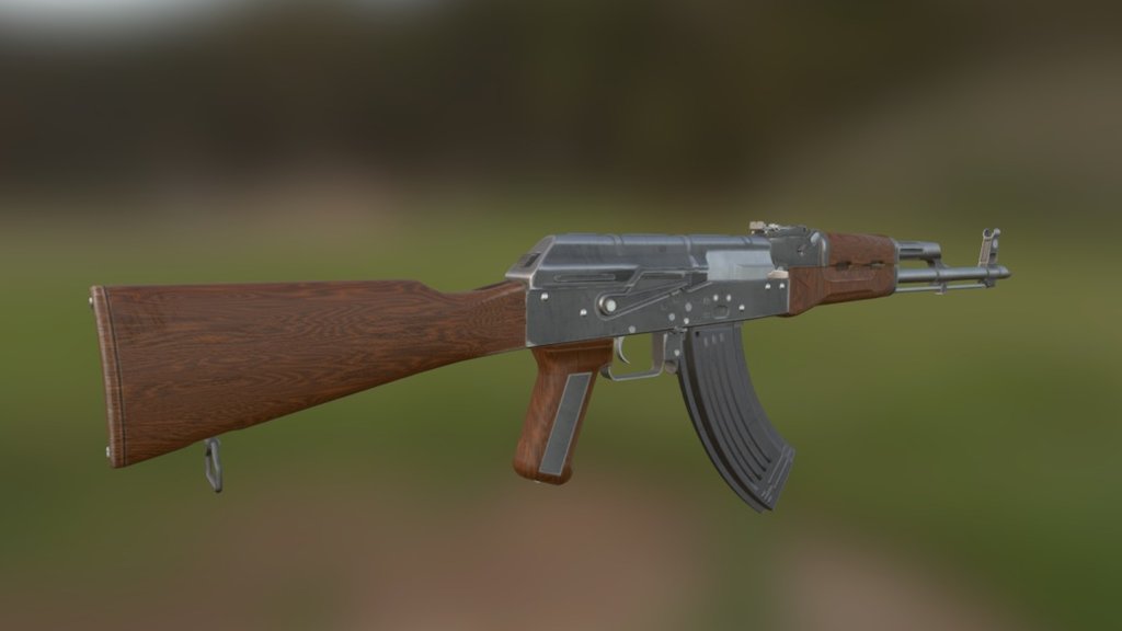AKM - 3D model by joshgodfrey [10d449c] - Sketchfab