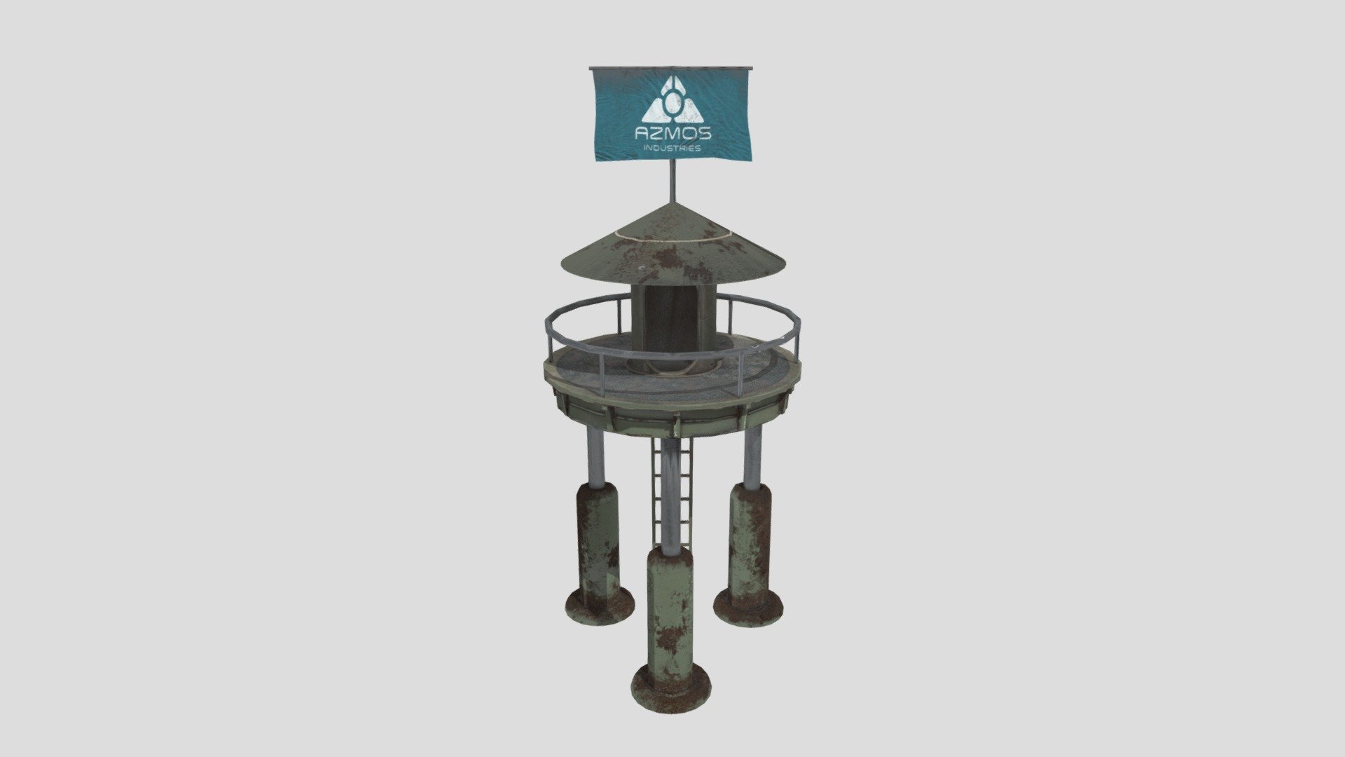 watchTower - 3D model by gonadgranny [10d6ed7] - Sketchfab