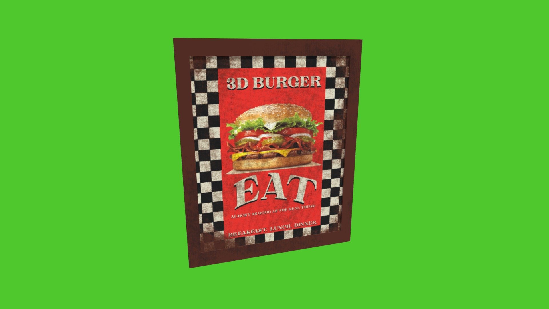 picture_frame_poster - Download Free 3D model by tech.service.allwe ...