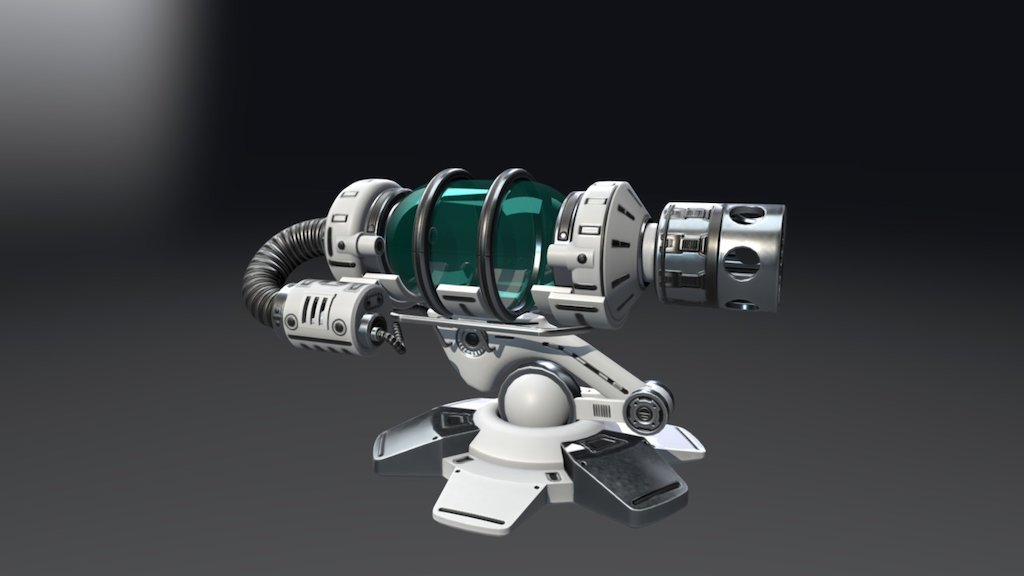 Snowcannon Animations - 3D model by JoshTrevisiol [10d7a76] - Sketchfab