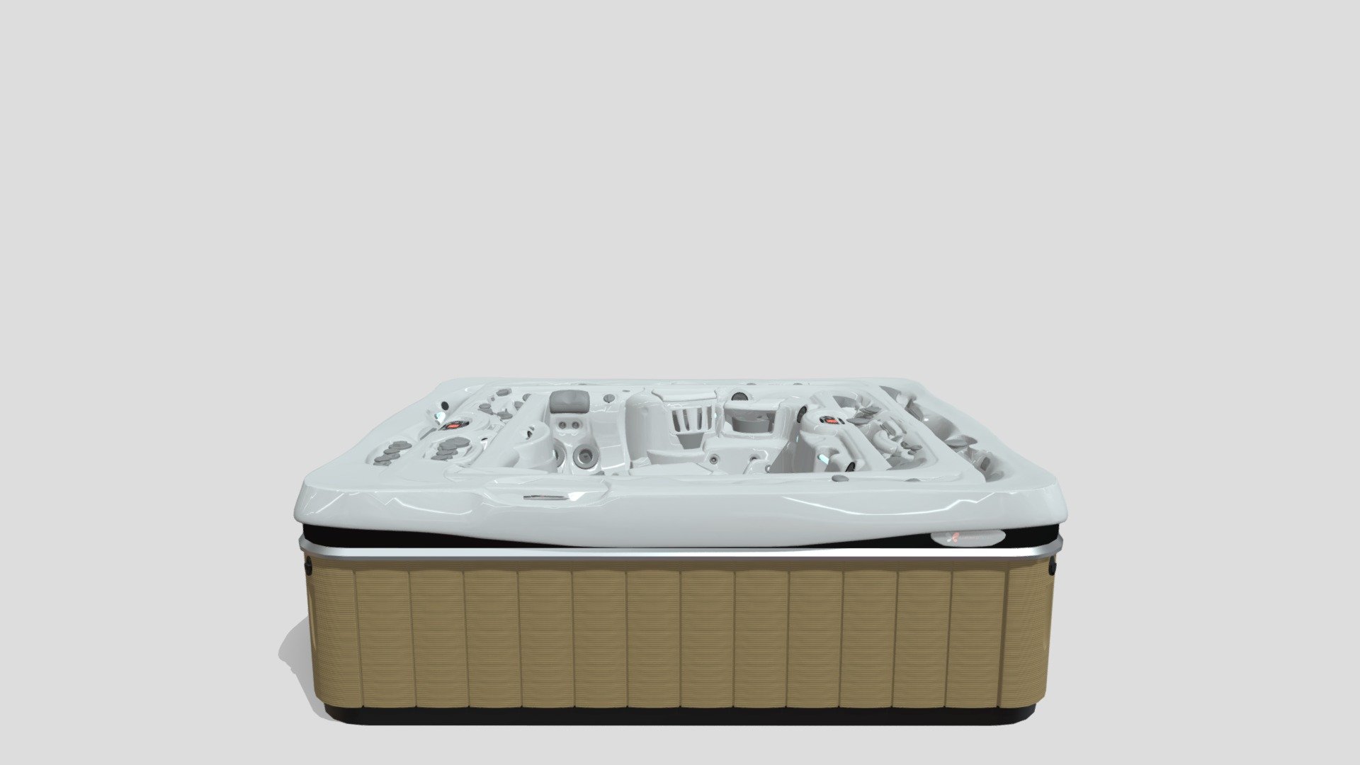 Hot Tub Hub Visualiser V3 - 3D model by The Green Retreats Group ...
