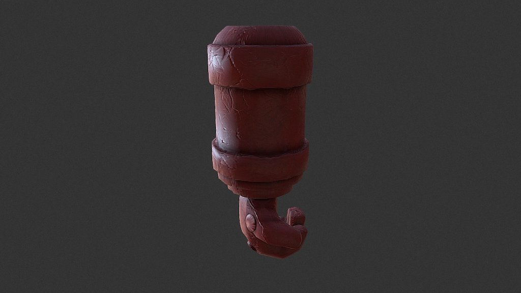 Hellboy Hand - 3D model by Pepepin [10d8bb6] - Sketchfab
