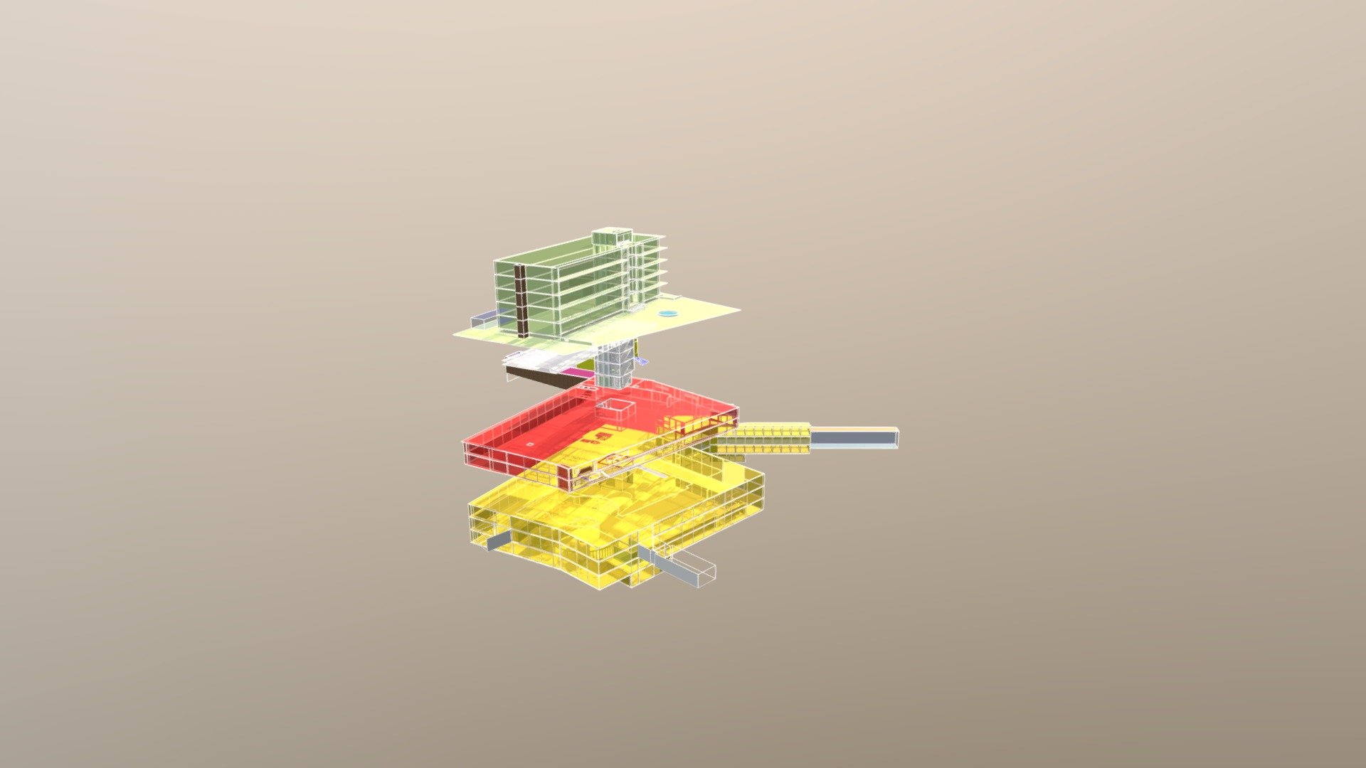 Gallery exploded - 3D model by Ricky1050 [10d92e7] - Sketchfab