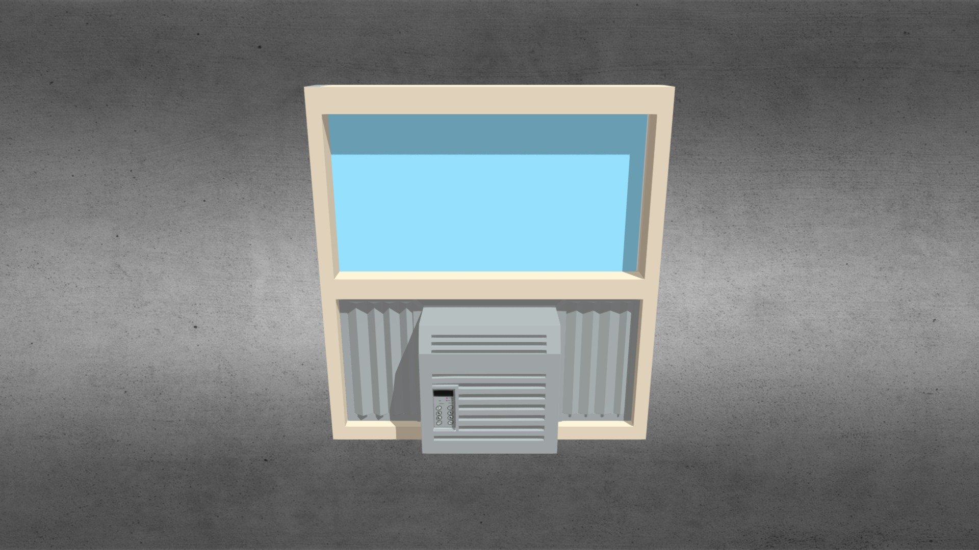 Window AC - Download Free 3D model by Kreckler (@Kreck) [10db74a ...