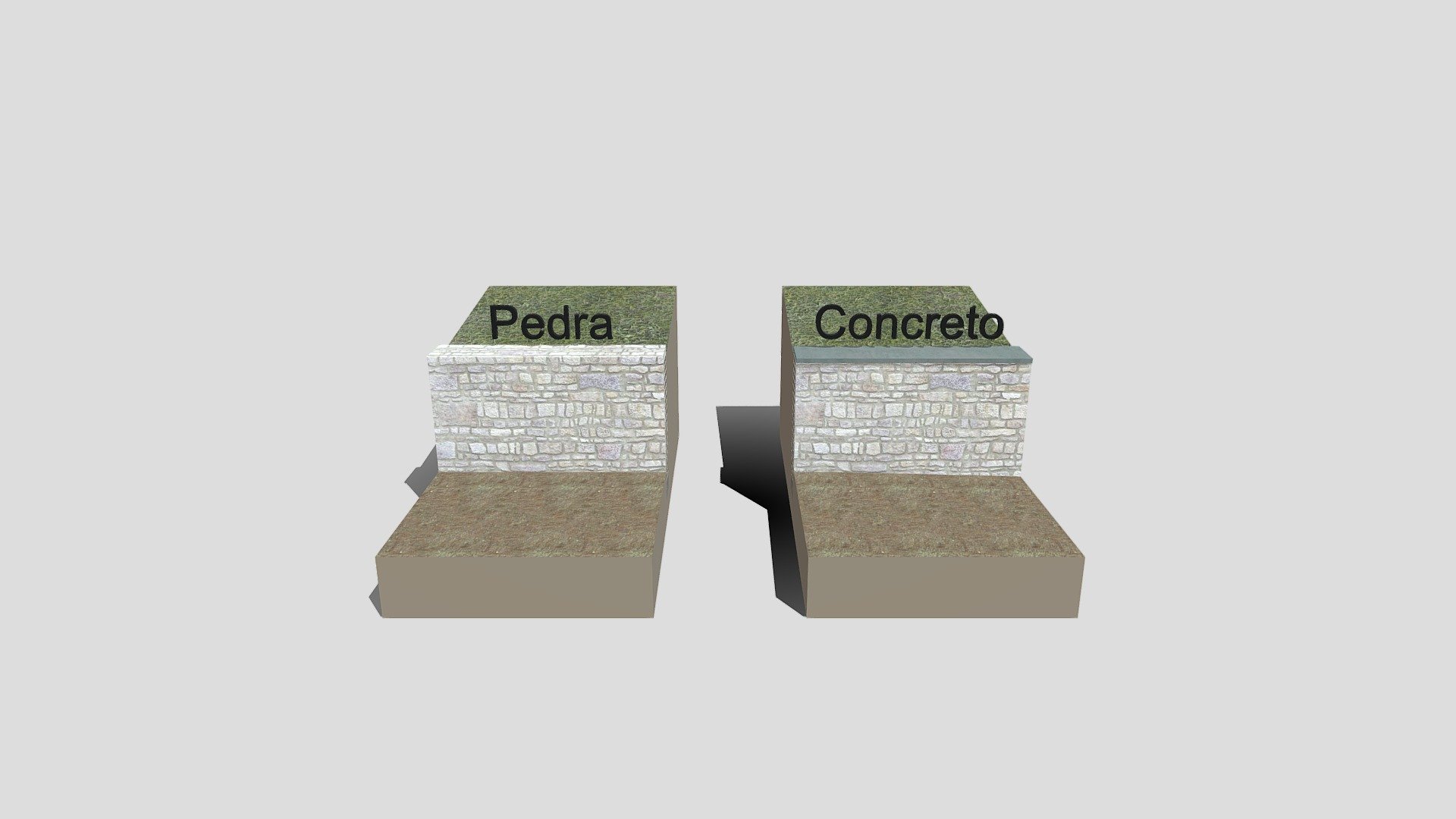 PAREDE PEDRA - 3D model by Conti.arquitetura [10dcdc2] - Sketchfab