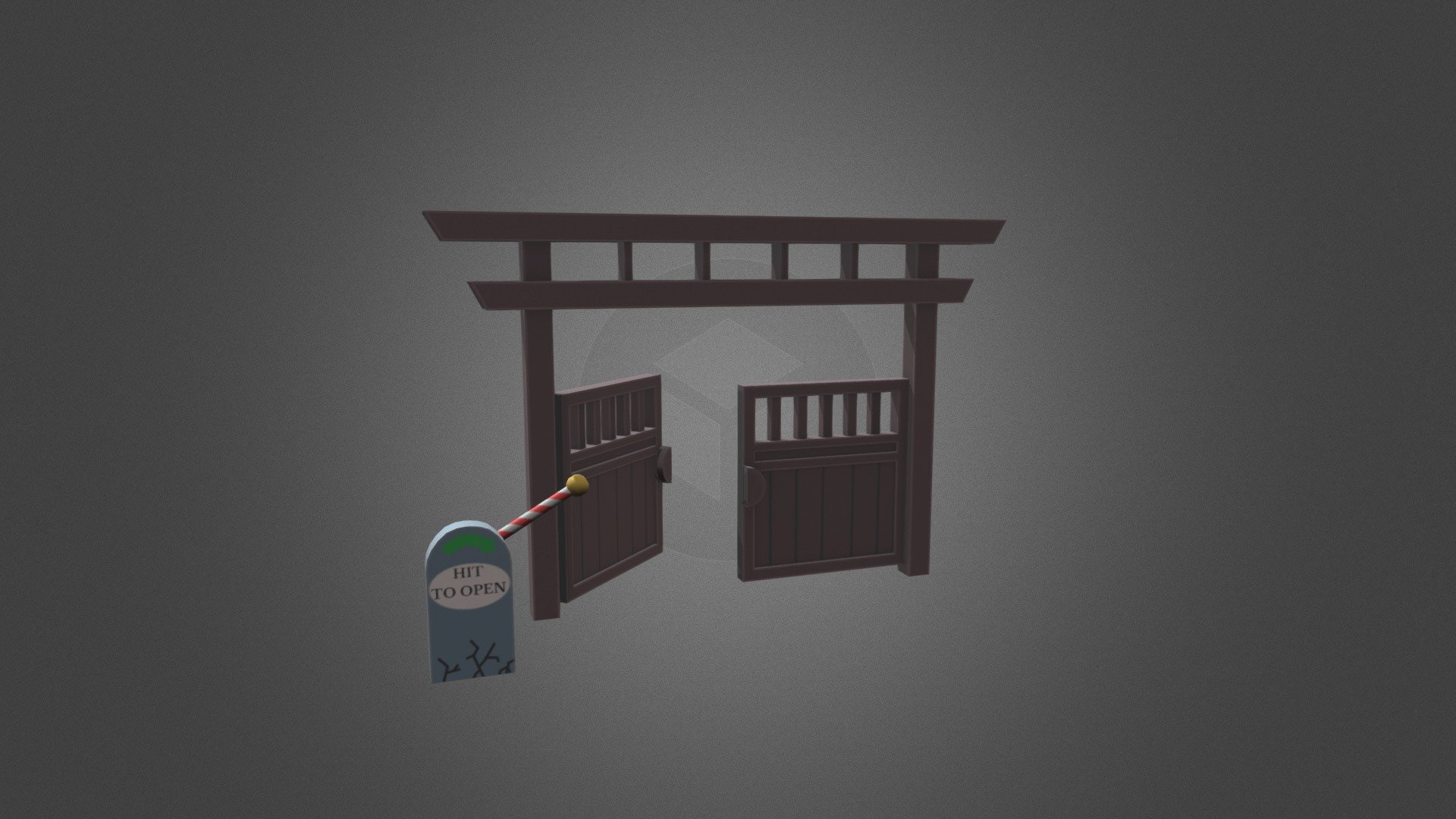 3D Gates - Exterior - 3D model by VinAlex [10df6d8] - Sketchfab
