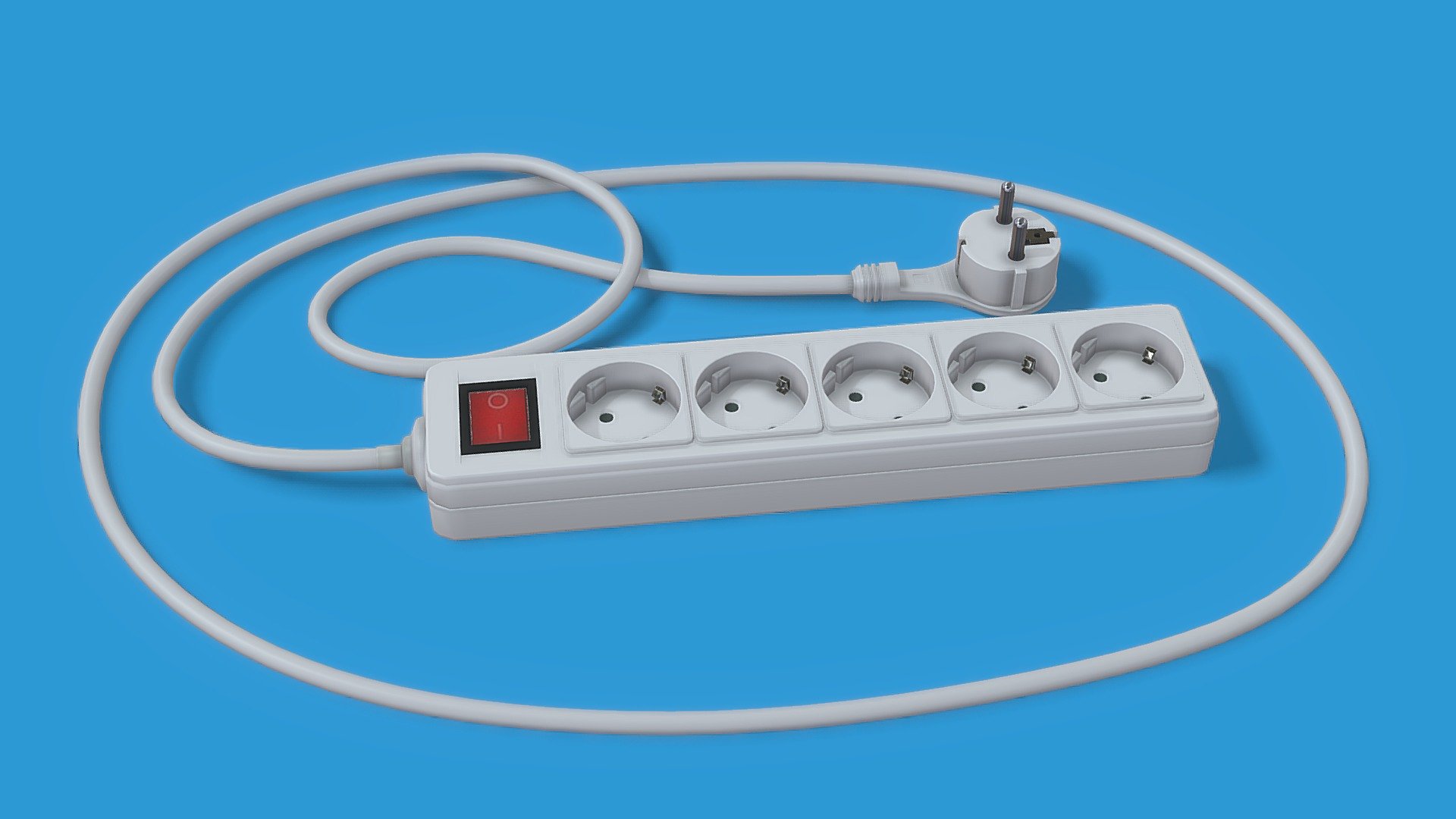 Power Strip - Buy Royalty Free 3D model by 3Dee (@mellydeeis) [10df74e ...