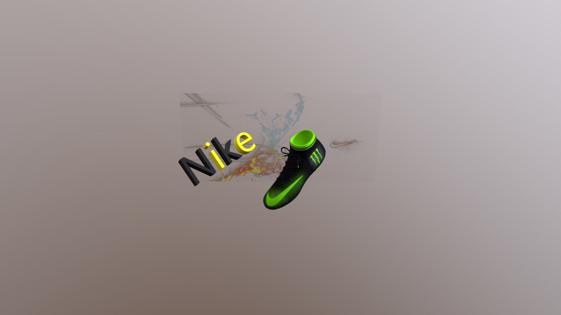 Nike & Monster - 3D model by mapi_10 [10e0527] - Sketchfab