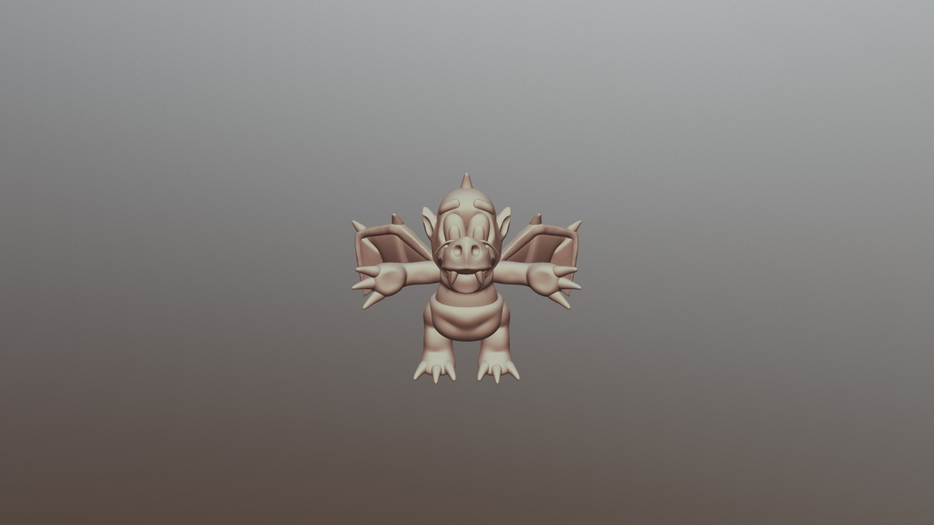 Dragon Chibi - 3D model by IsraLuque [10e0c8b] - Sketchfab