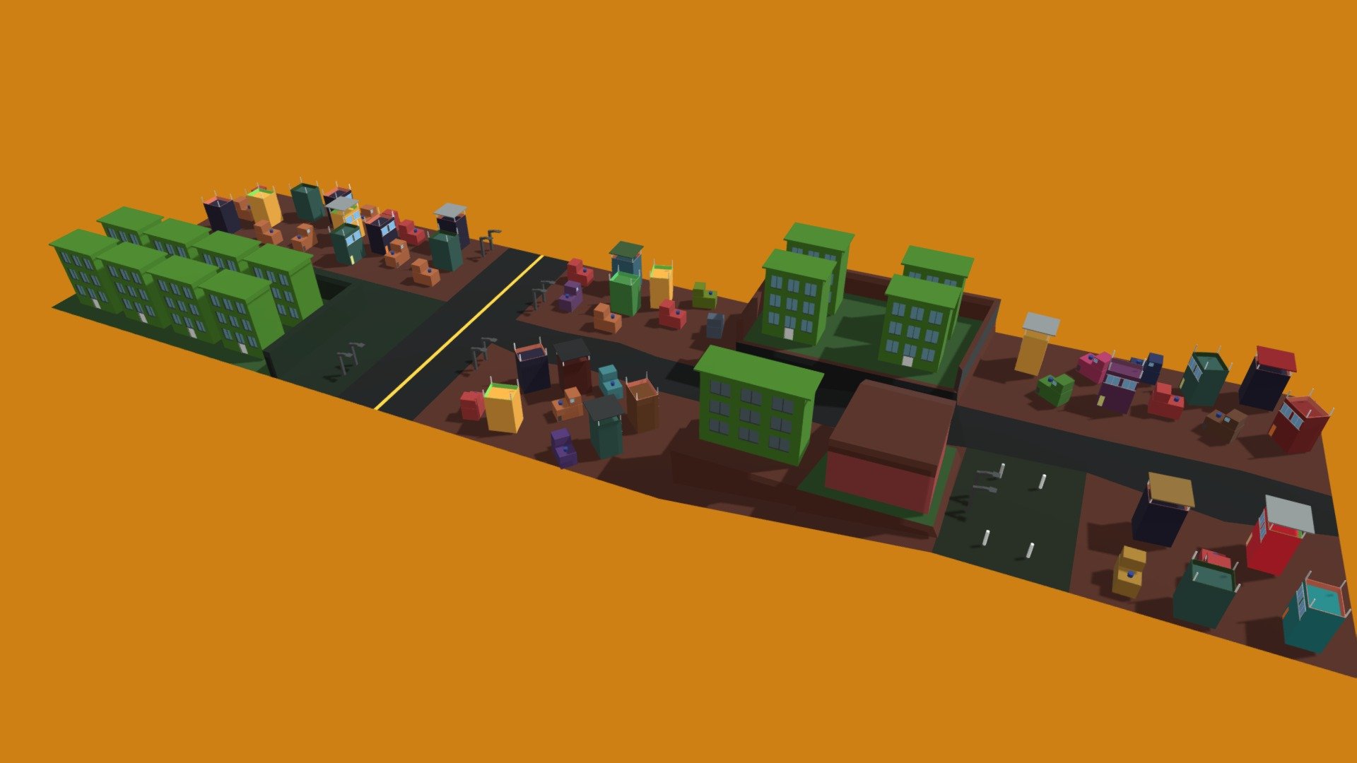 Favela Rio de Janeiro - 3D model by nathebarros [10e166a] - Sketchfab